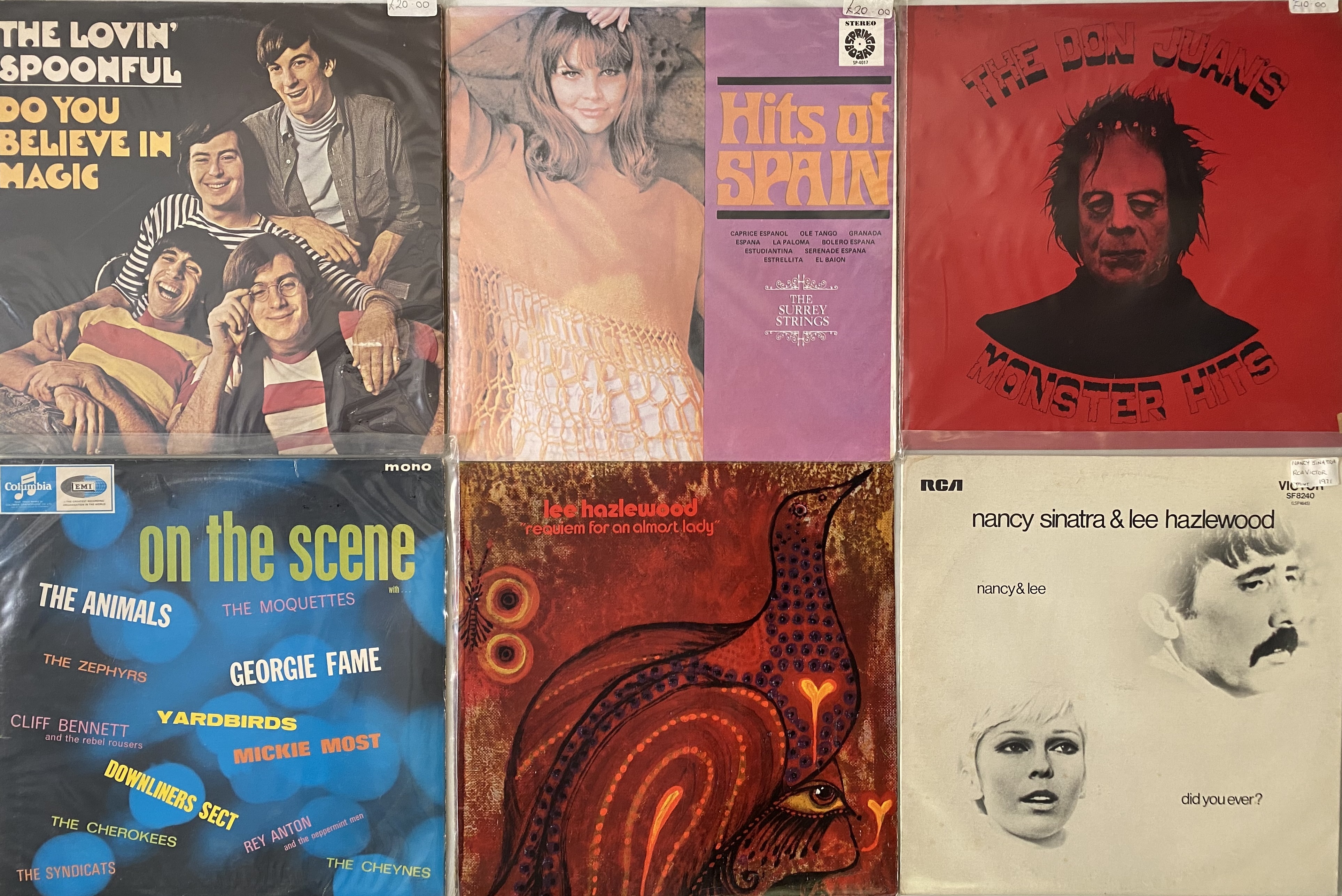 Lot 741 - 60s/60s ARTISTS - LP COLLECTION (WITH CLEAN