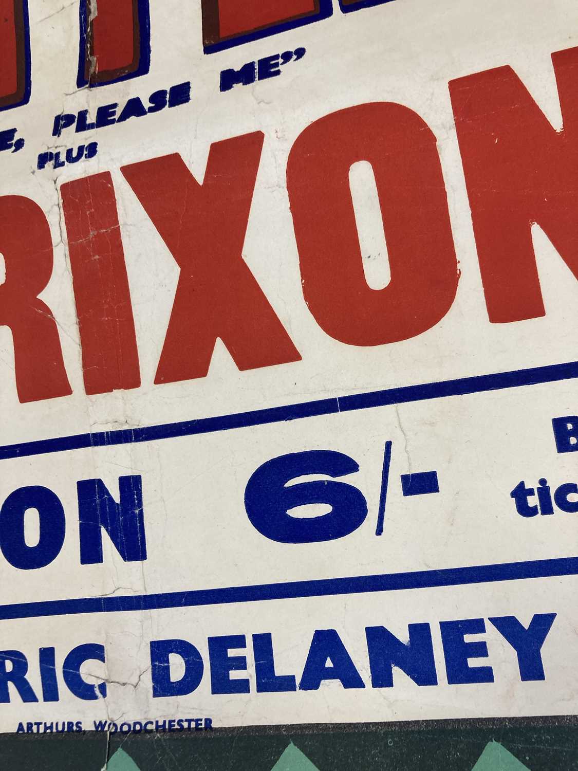 Lot 242 - THE BEATLES - A RARE ORIGINAL POSTER FOR