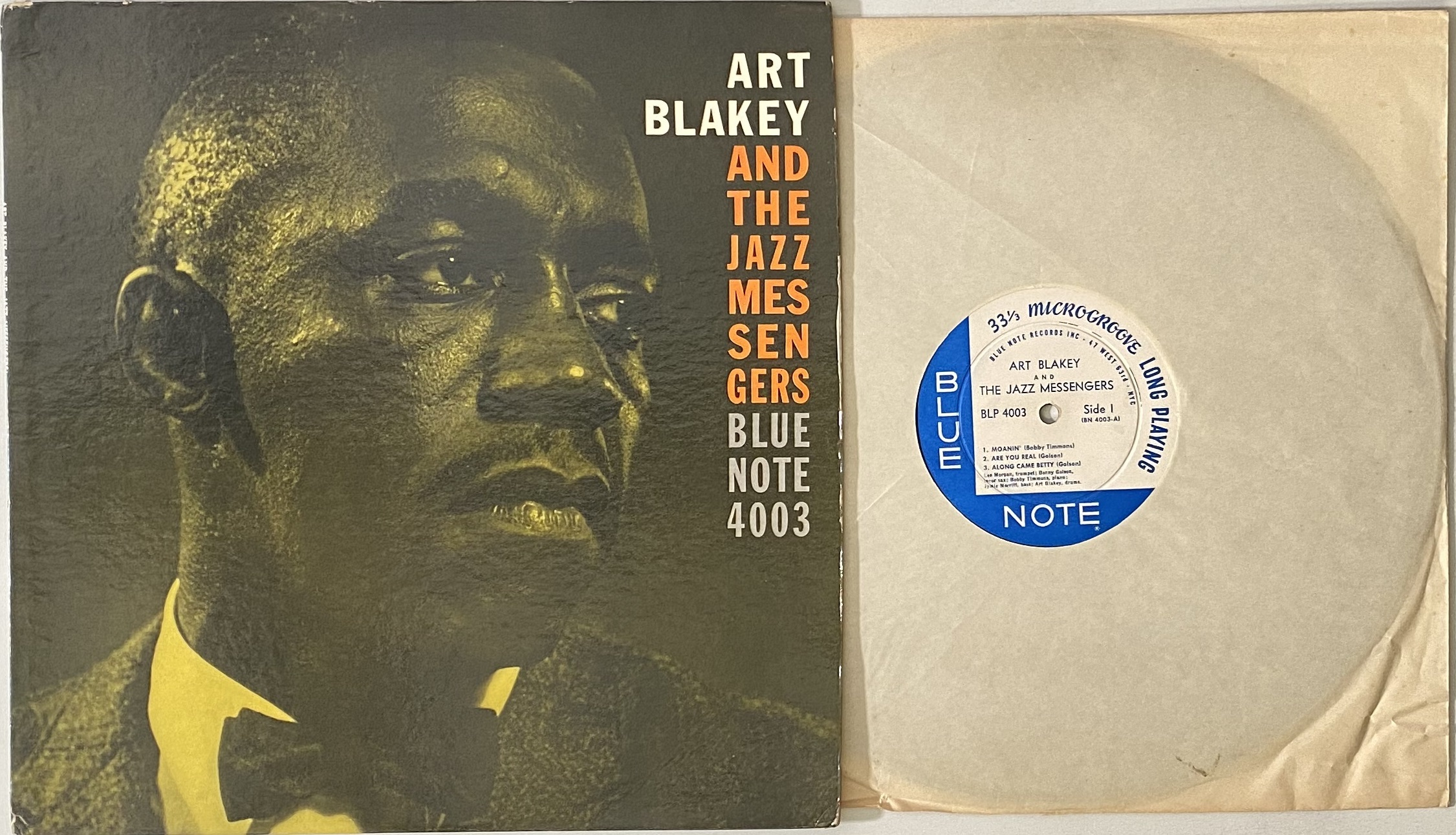 Lot 956 - ART BLAKEY - EARLY/ORIGINAL US/UK PRESSING