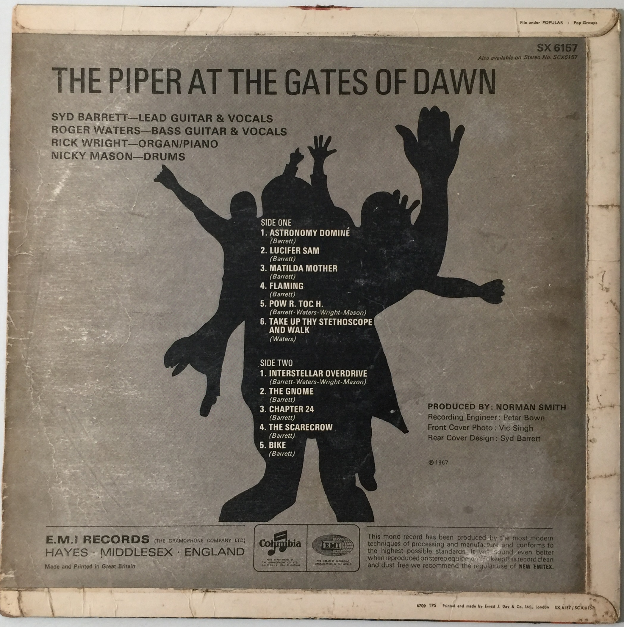 Lot 641 - PINK FLOYD - THE PIPER AT THE GATES OF DAWN