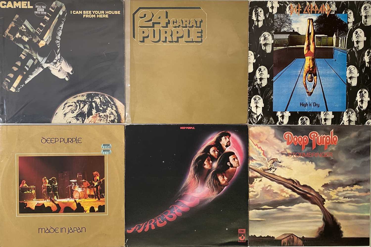 Lot 979 - CLASSIC/ HEAVY/ PROG - ROCK LPs