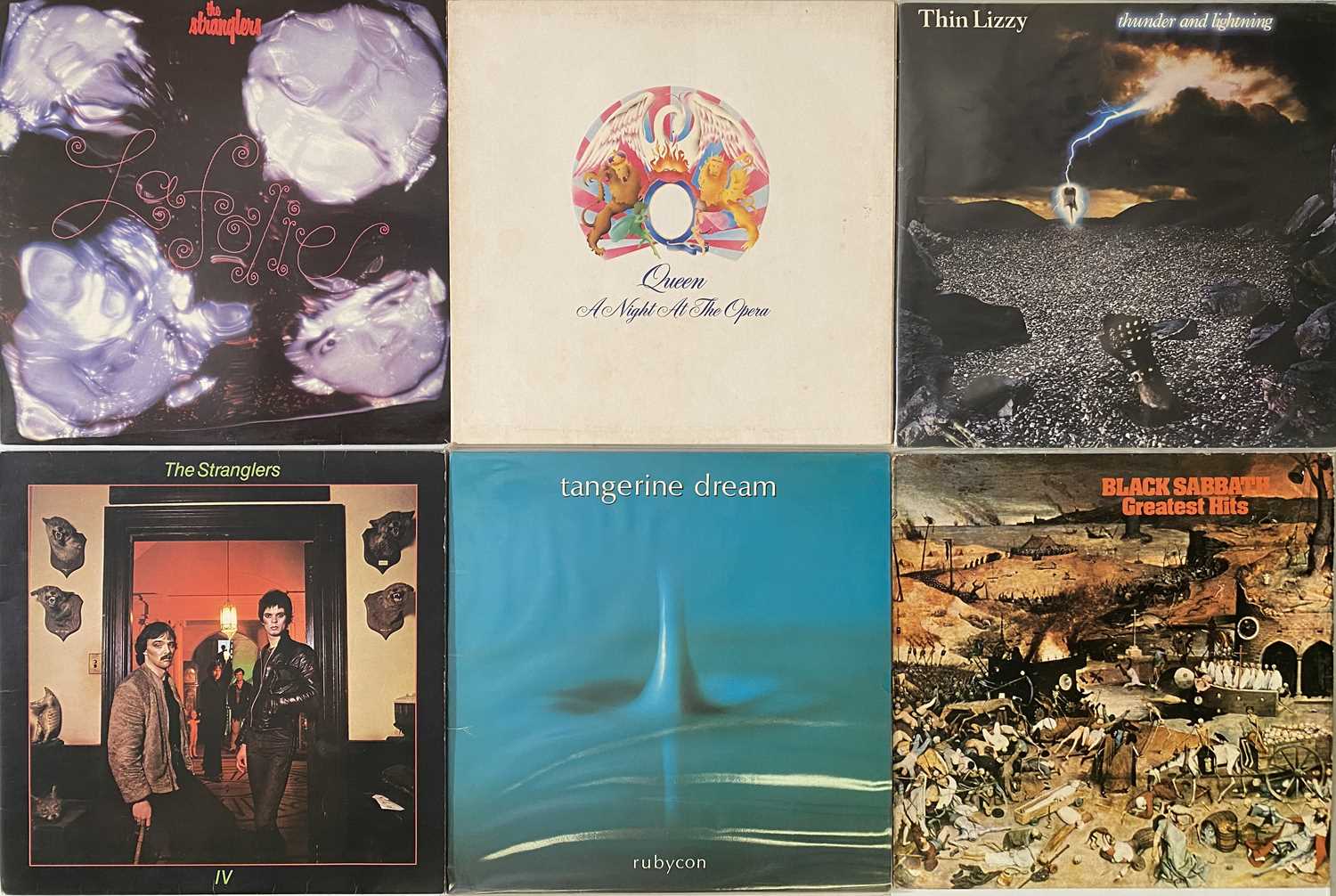Lot 1008 - CLASSIC/ HEAVY ROCK - LPs