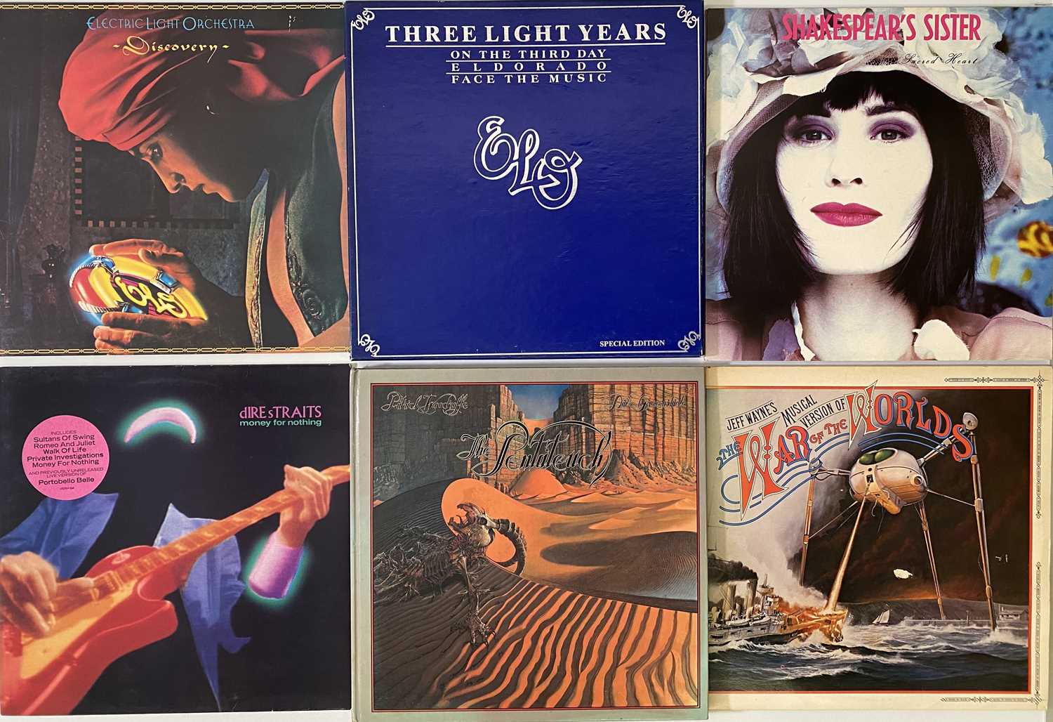 Lot 1008 - CLASSIC/ HEAVY ROCK - LPs