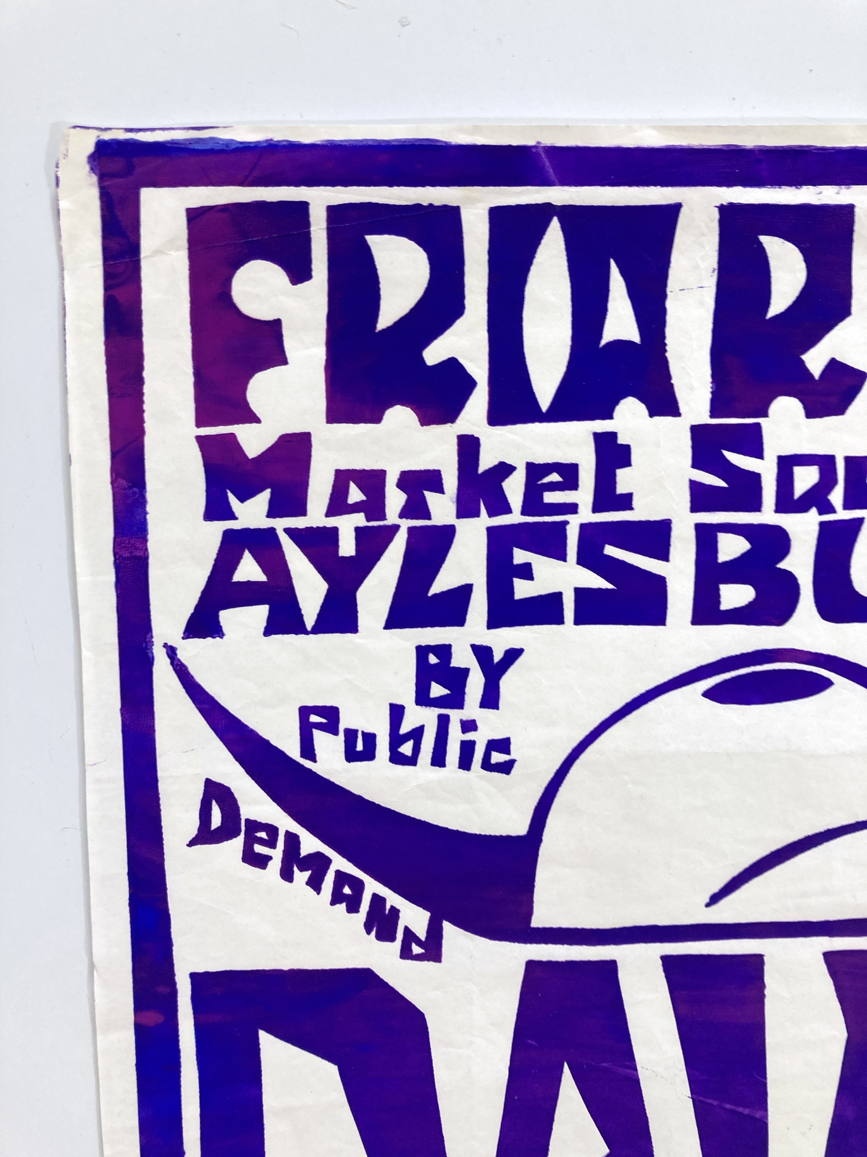 Lot 120 - DAVID BOWIE - A RARE CONCERT POSTER FOR THE