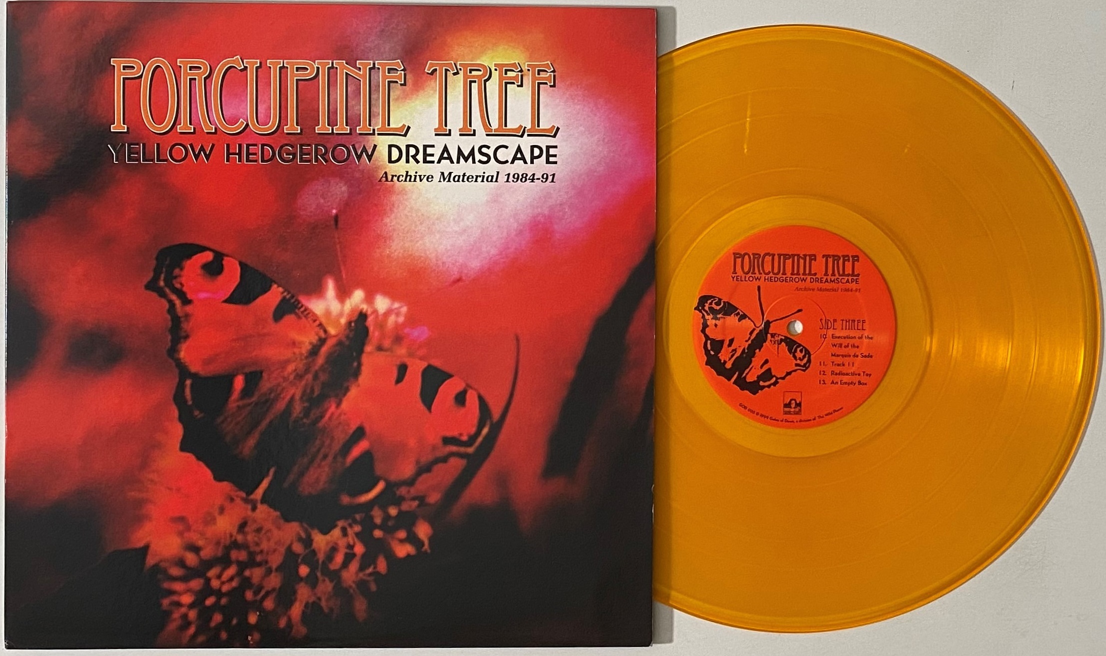 Lot 1040 - PORCUPINE TREE - YELLOW HEDGEROW DREAMSCAPE