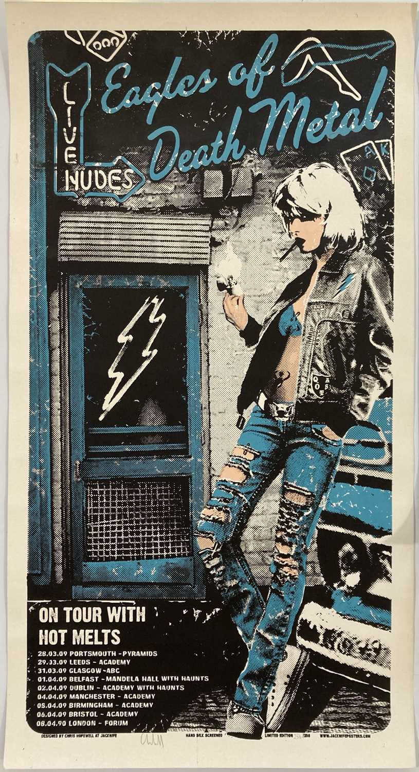 Lot 175 - 00S POSTERS INC ARCTIC MONKEYS / EAGLES OF