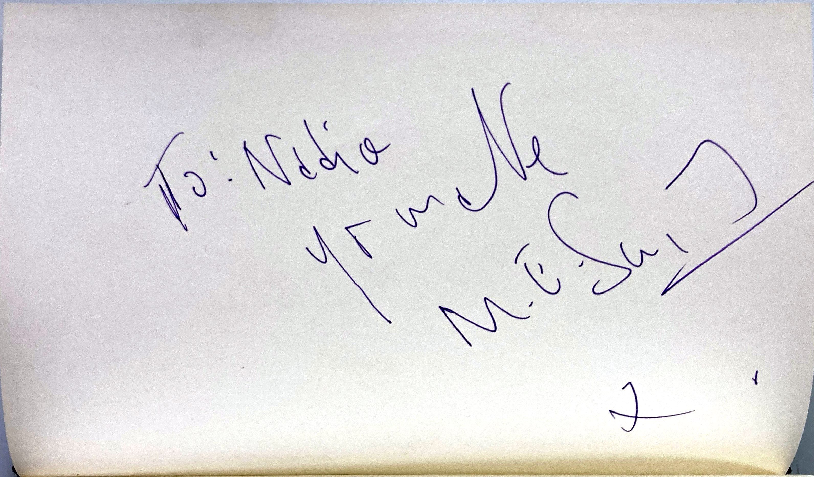 Lot 370 - MARK E SMITH - SIGNED BOOK.