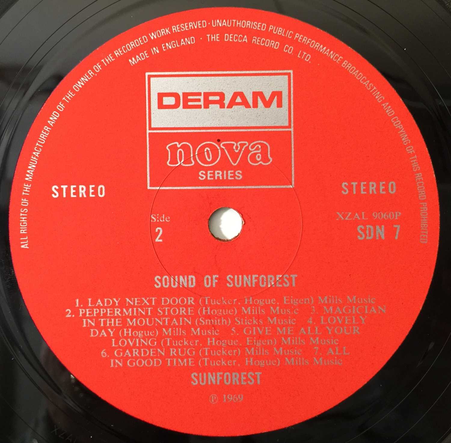 Lot 634 - SUNFOREST - SOUND OF SUNFOREST LP (ORIGINAL