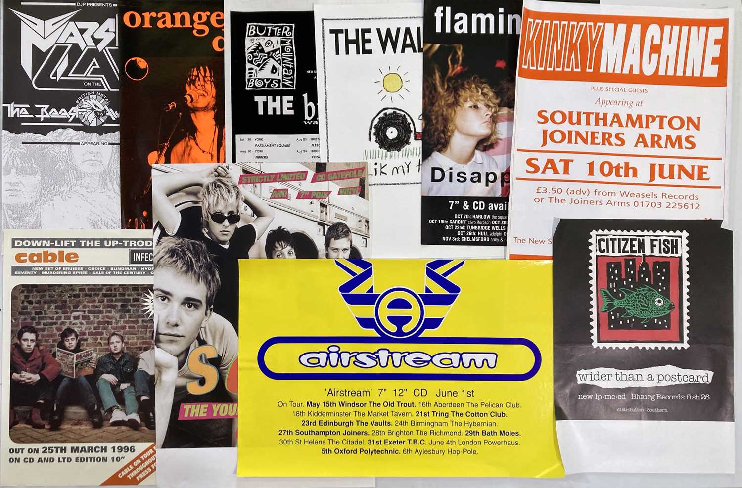 Lot 252 - 1980S/1990S POSTER ARCHIVE - 50+ POSTERS.