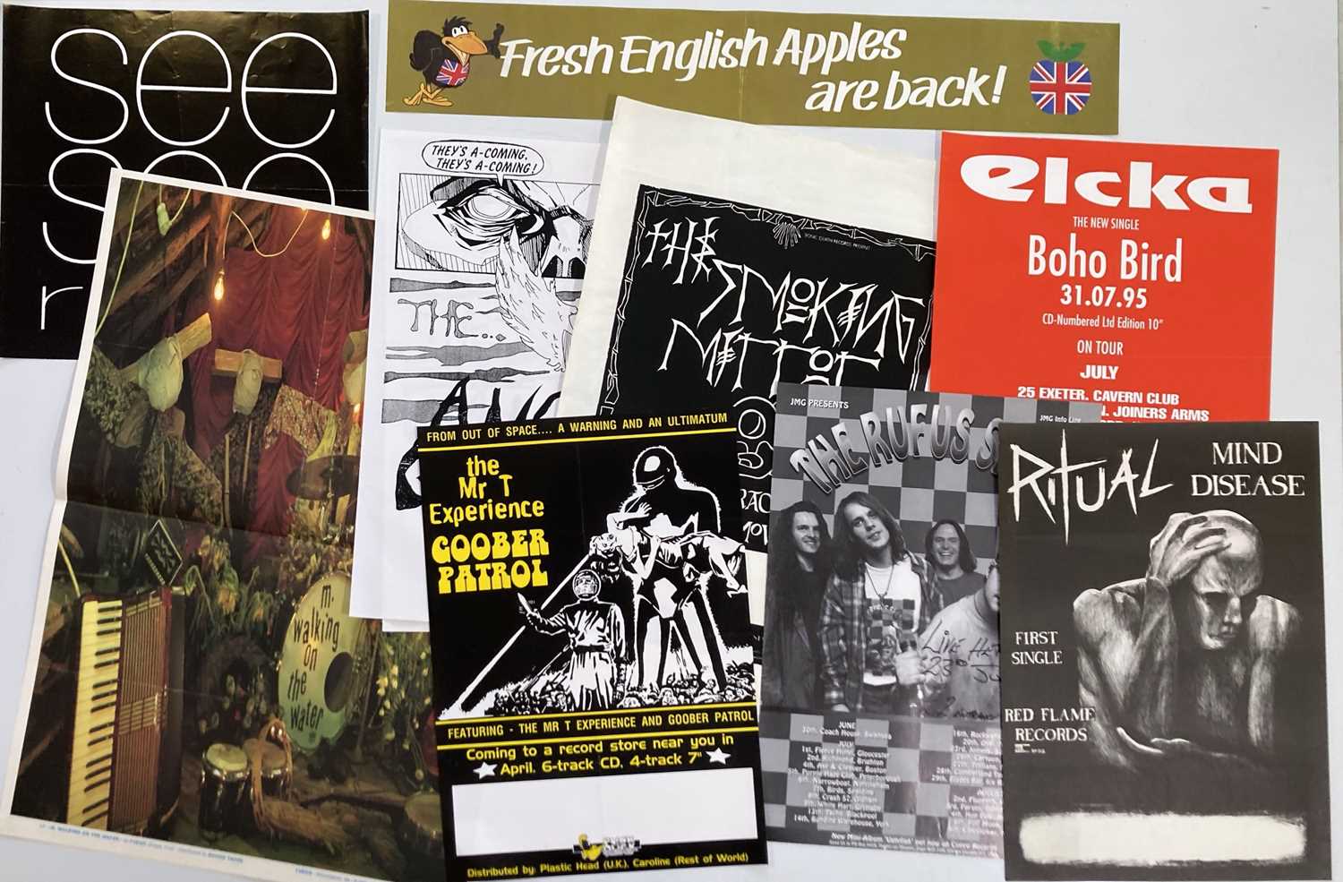 Lot 254 - 1980S/1990S POSTER ARCHIVE - 50+ POSTERS.