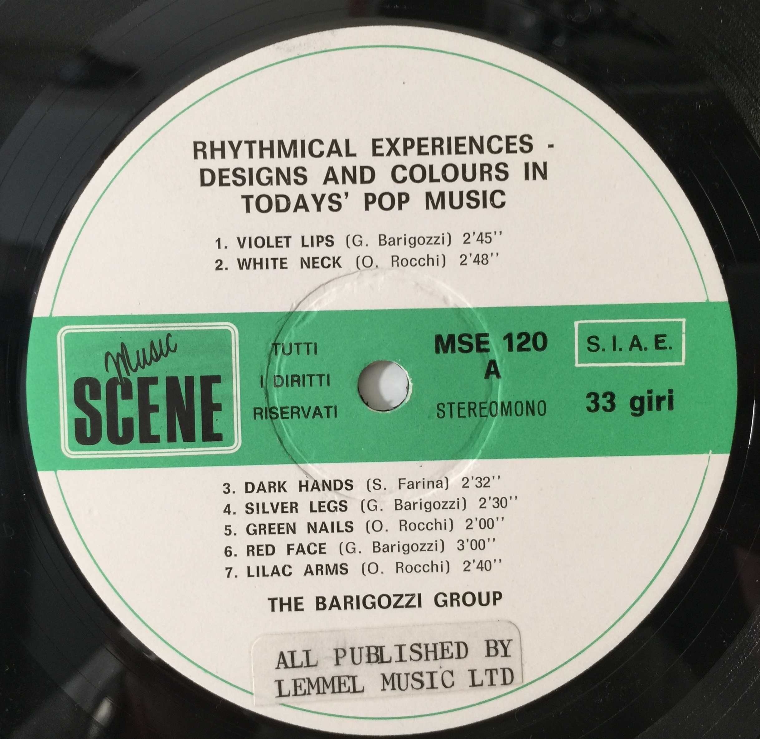Lot 1127 - EXPERIENCES IN RHYTHM - DESIGNS AND COLOURS
