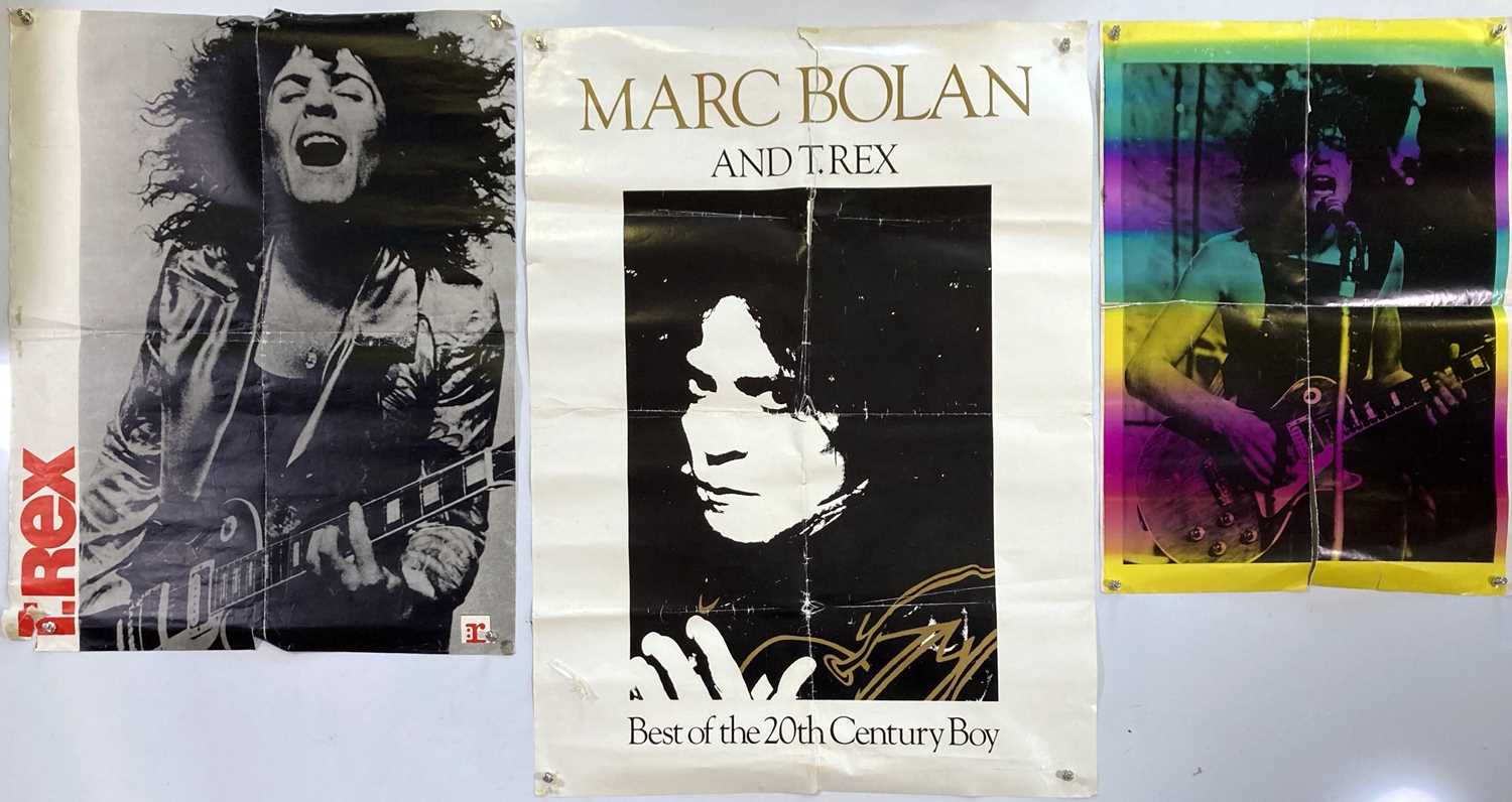 Lot 97 - MARC BOLAN - FAN CLUB MEMORABILIA AND POSTERS,