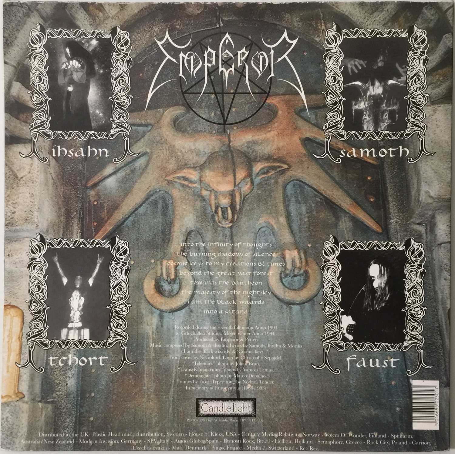 Lot 624 - EMPEROR - IN THE NIGHTSIDE ECLIPSE LP (BLACK