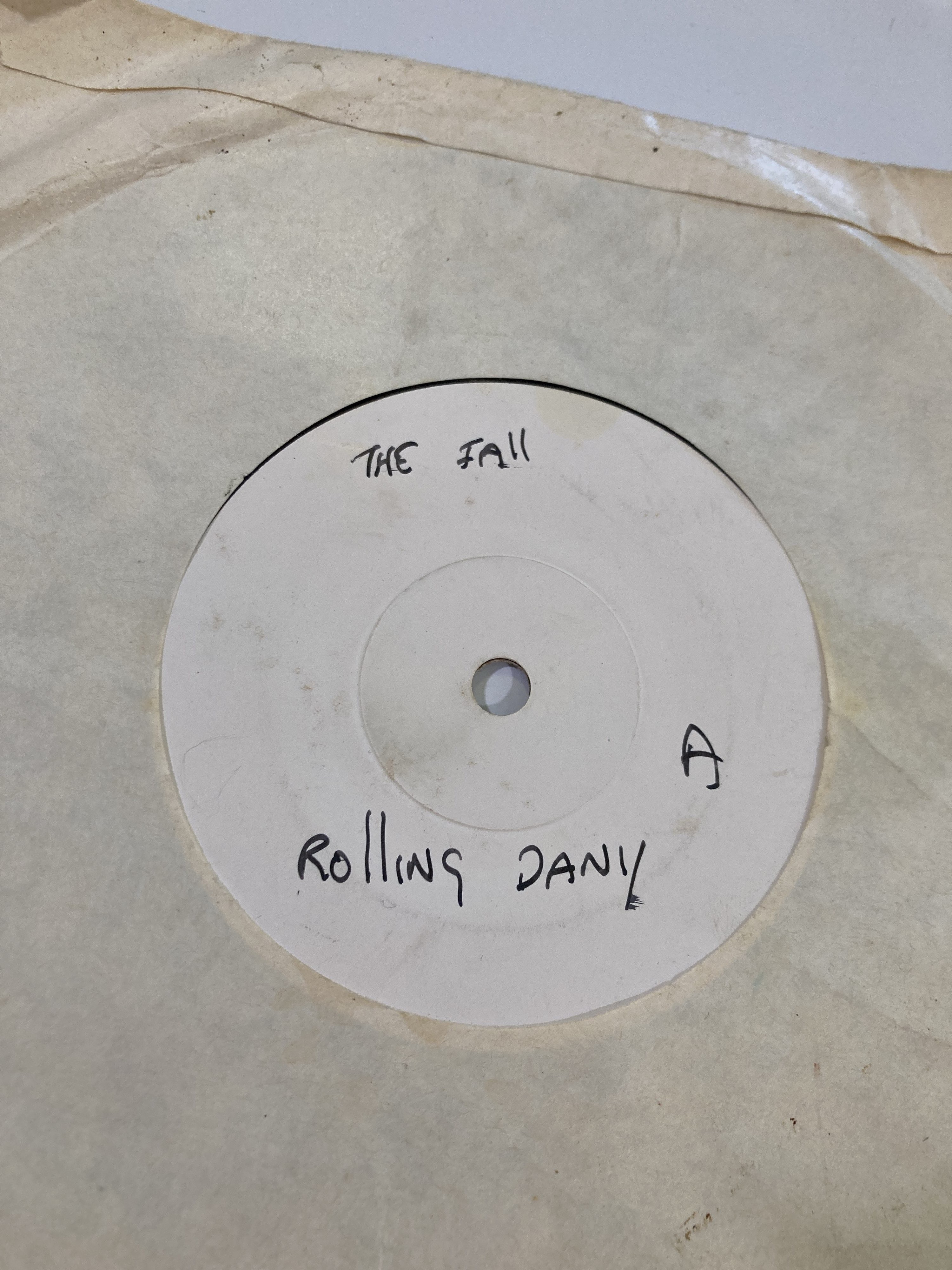 Lot 381 - THE FALL - A WHITE LABEL FOR 'ROLLIN' DANY'