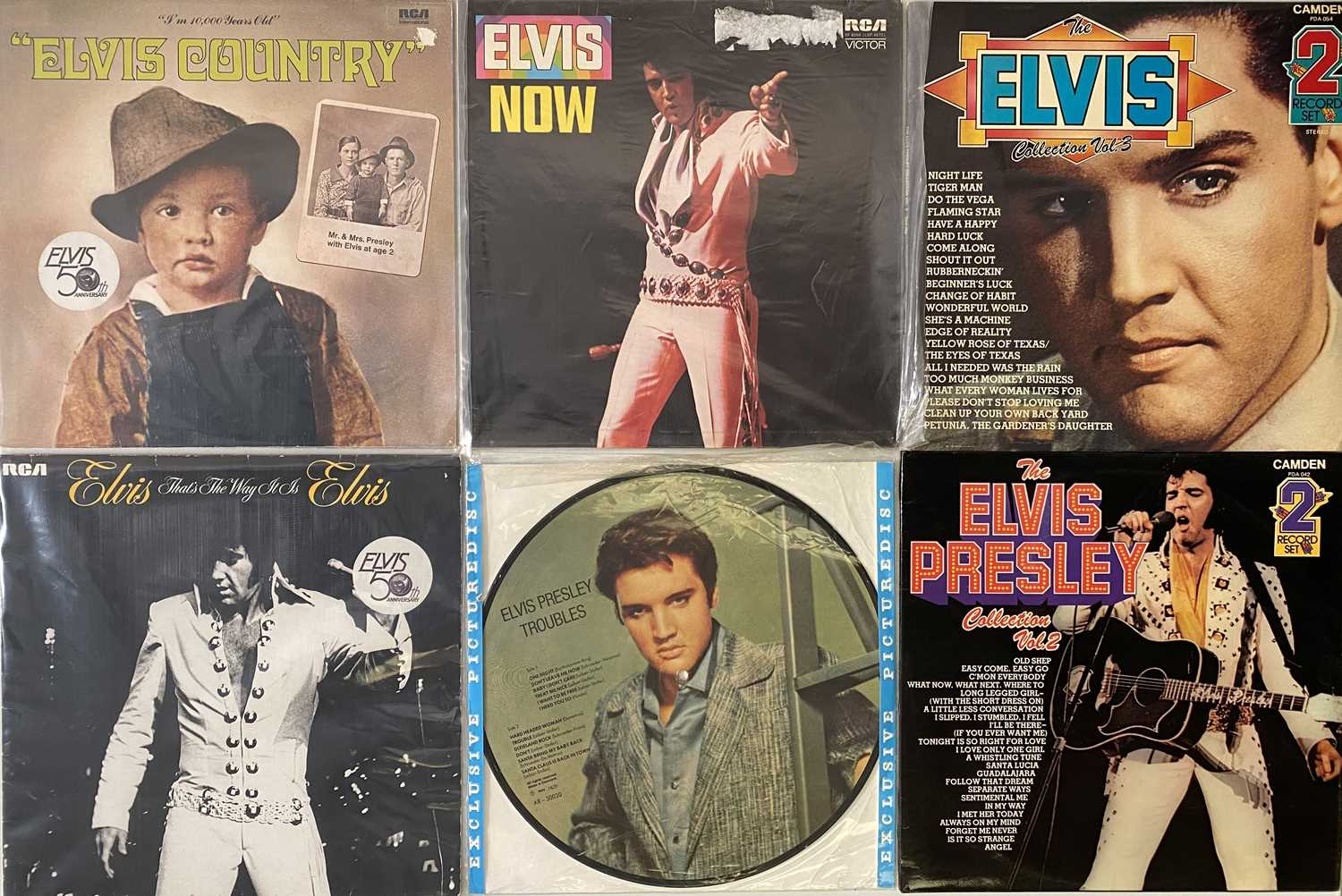 Lot 1156 Elvis Lp Collection