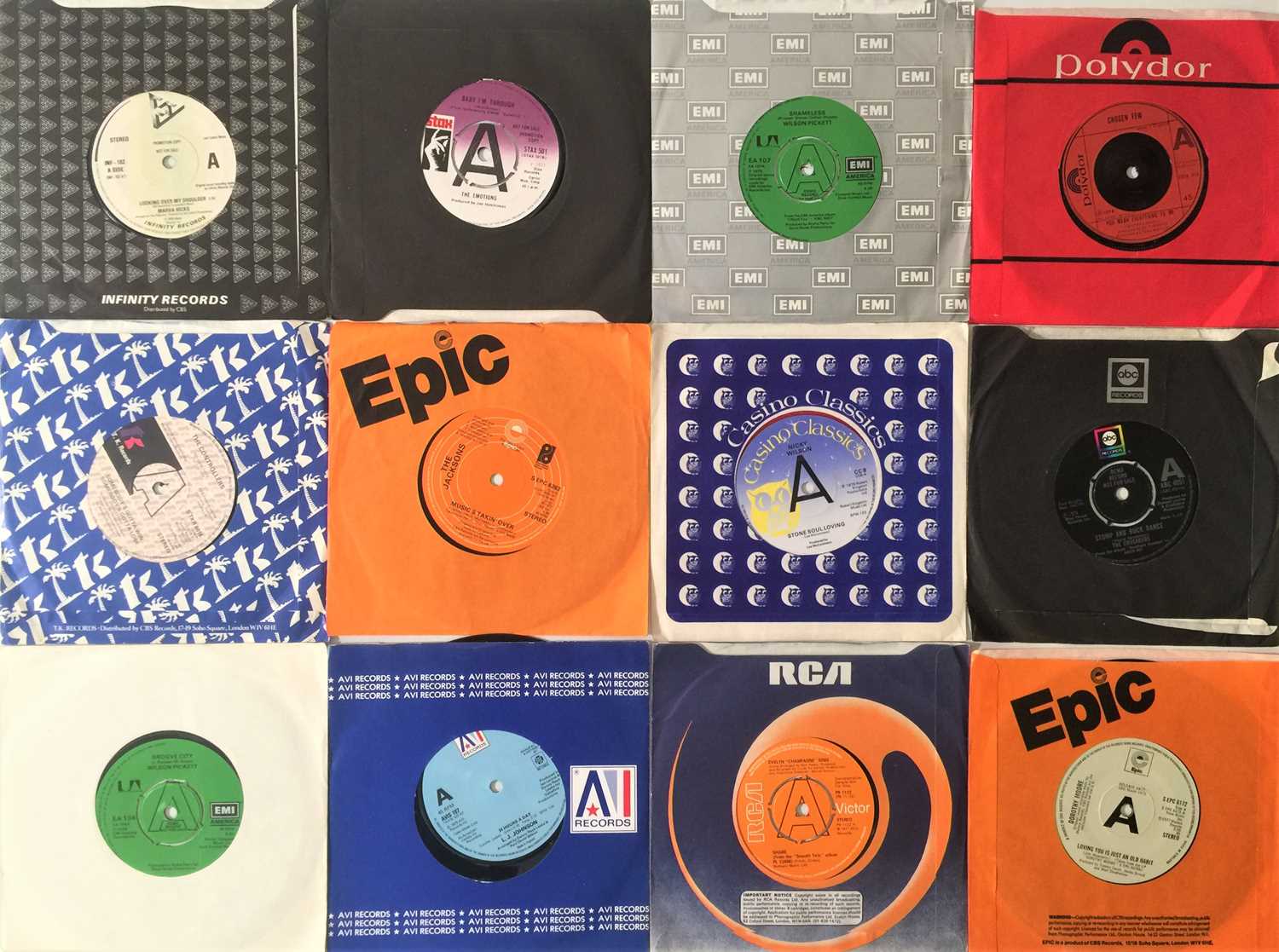 Lot 1075 - MOTOWN DEMOS/ NORTHERN SOUL - 7" COLLECTION