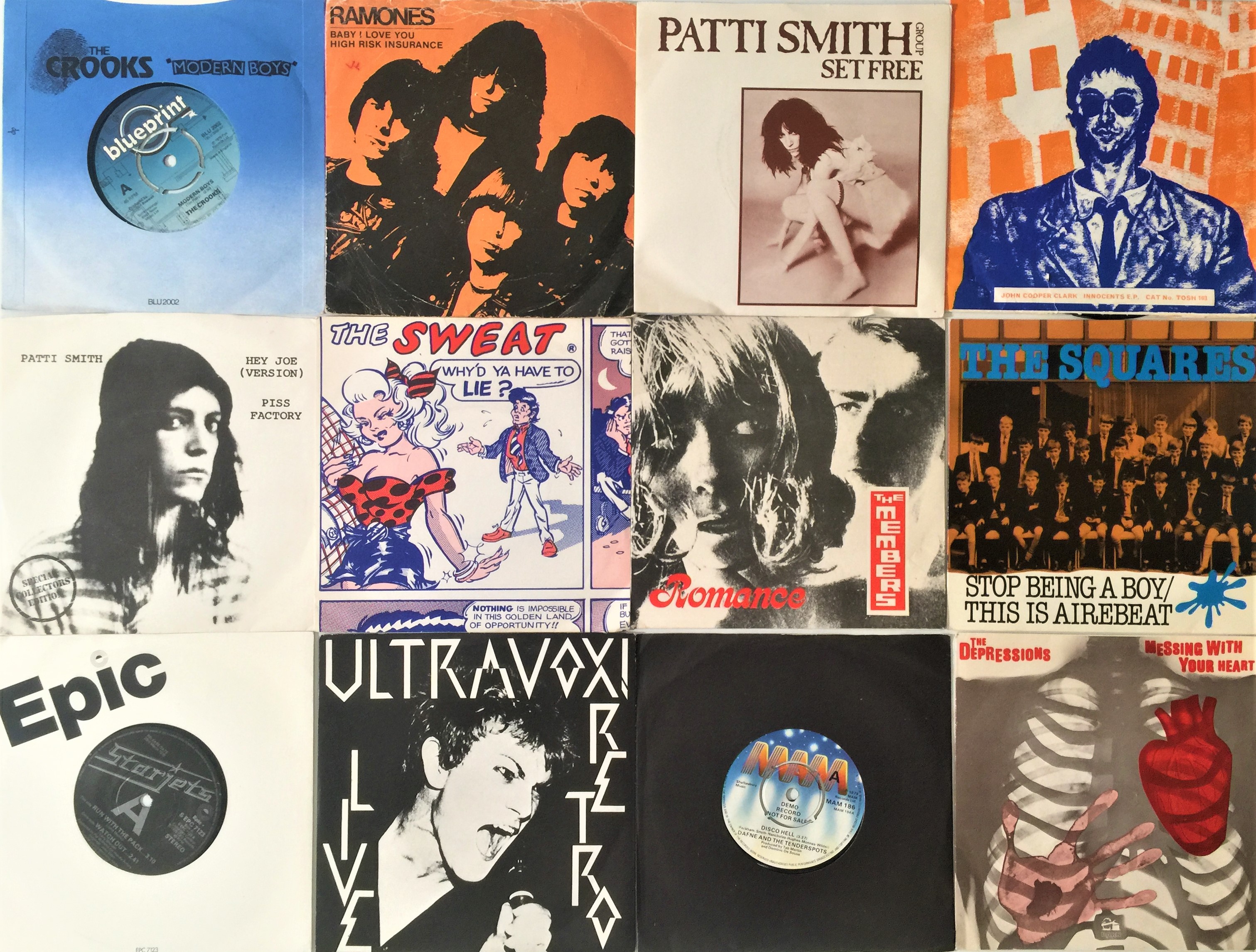 Lot 1078 - PUNK/ WAVE - 7" COLLECTION