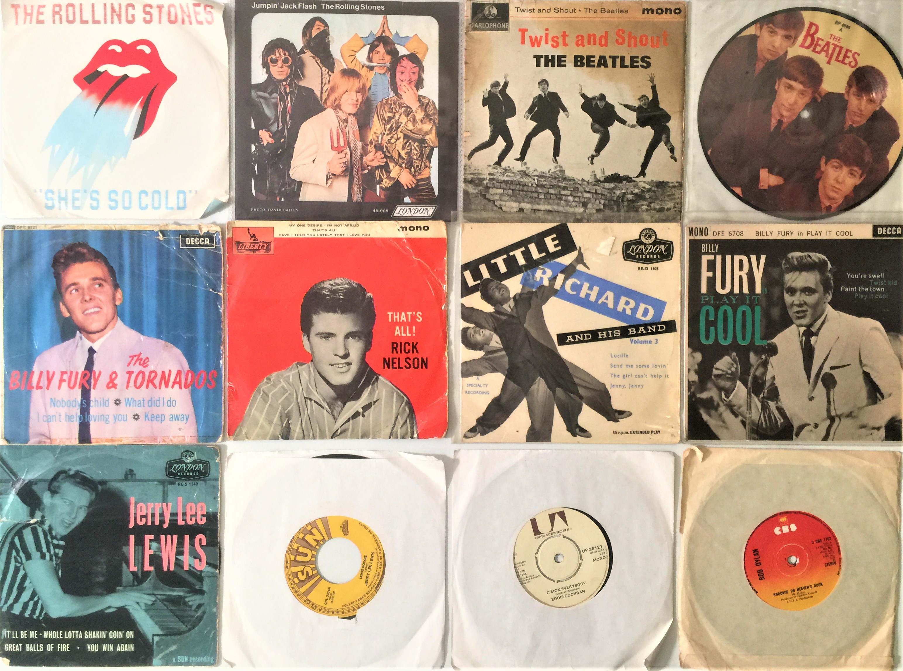 Lot 1080 - 60s/ ROCK N ROLL/ ELVIS - 7" COLLECTION