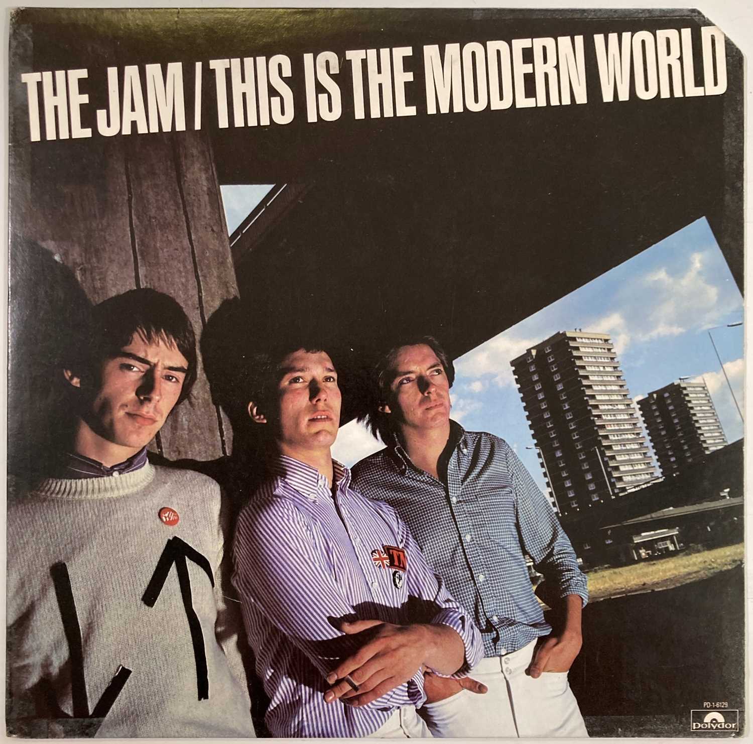 Lot 463 - THE JAM - THIS IS THE MODERN WORLD - SIGNED