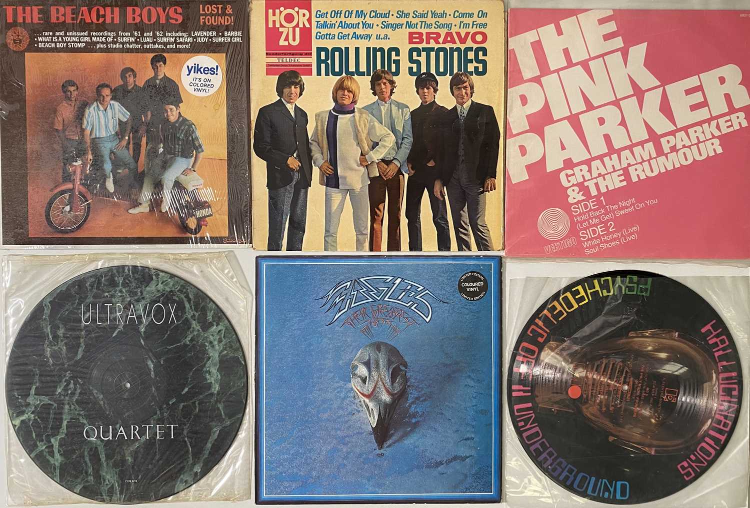 Lot 1168 - ROCK & POP - PICTURE DISCS / COLOURED VINYL