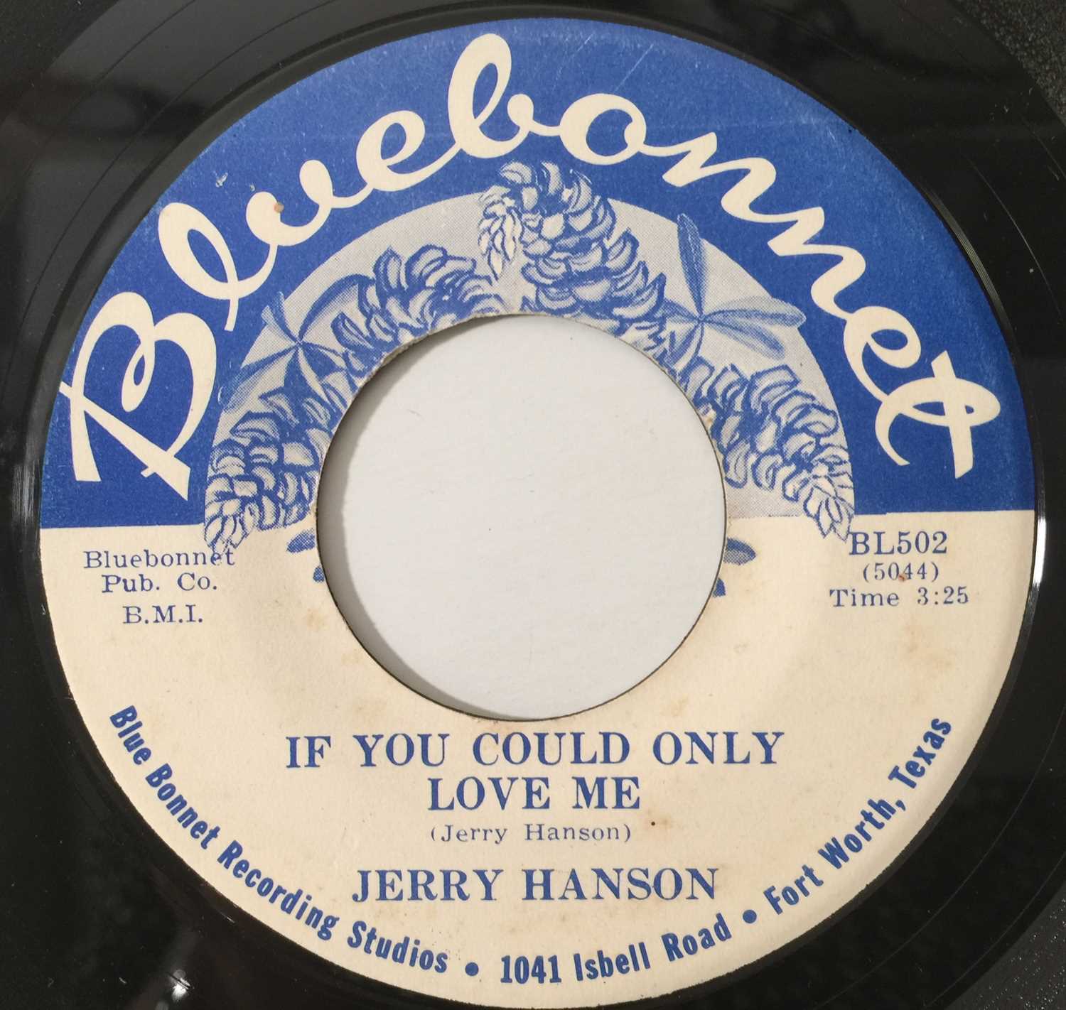 Lot 8 - JERRY HANSON - WHEN I WAS A LITTLE BOY 7"