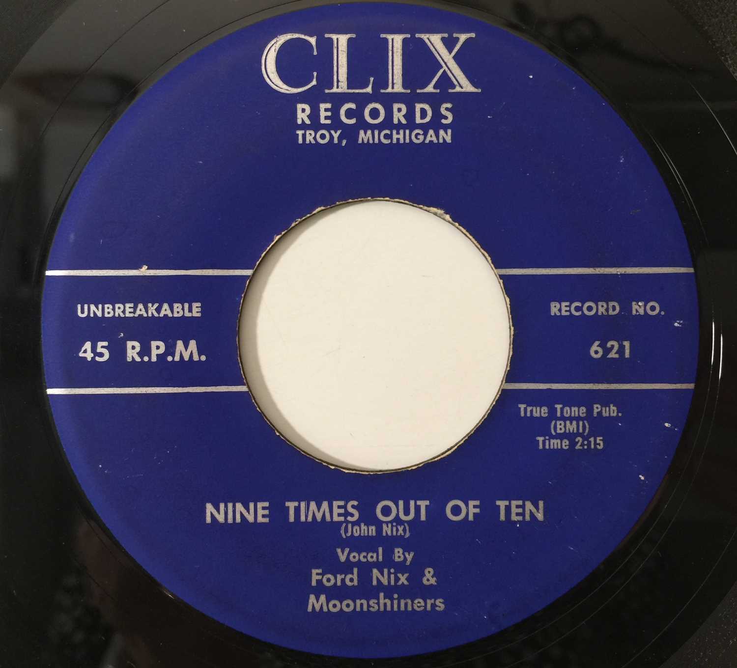 Lot 16 - FORD NIX & MOONSHINERS - AIN'T NO SIGN I