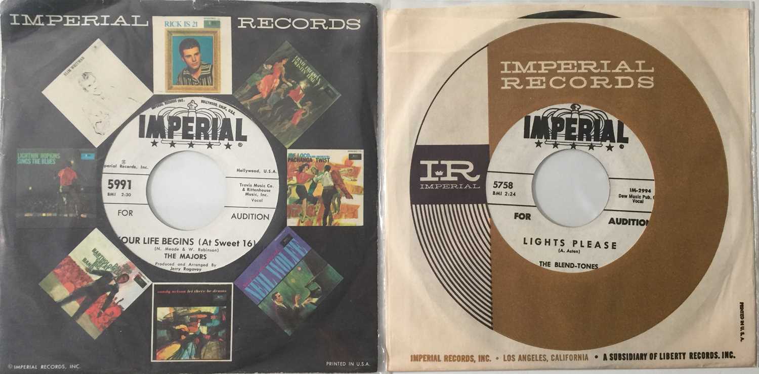 Lot 107 - IMPERIAL RECORDS - BLUES & SOUL 7" PROMOS