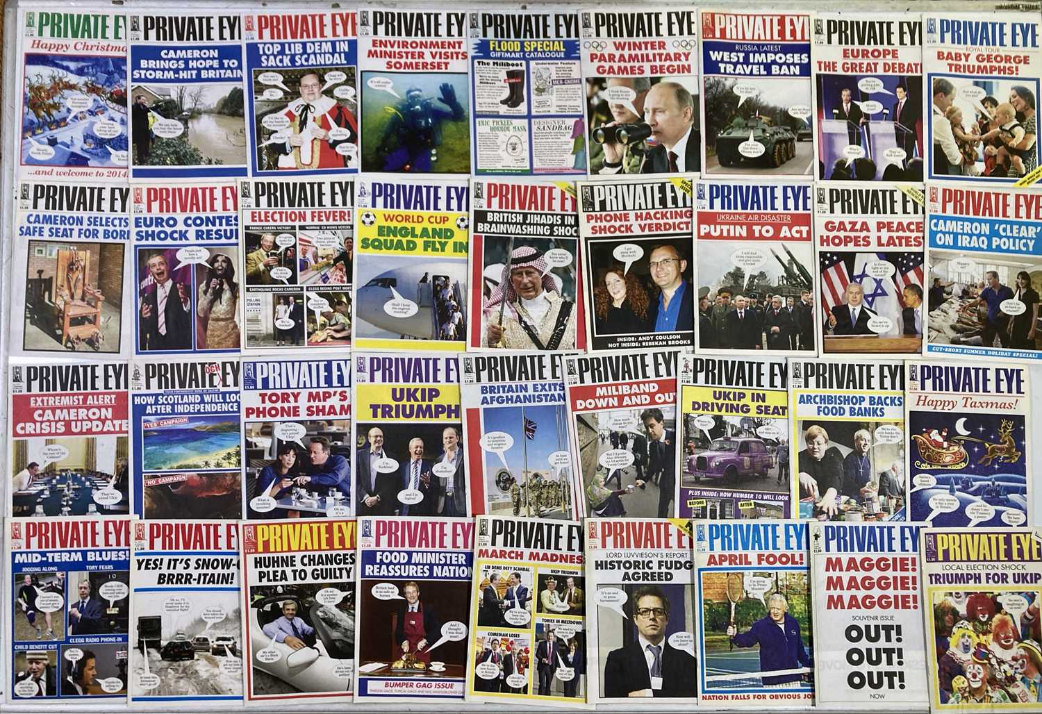 Lot 180 - PRIVATE EYE MAGAZINE - AN EXTENSIVE