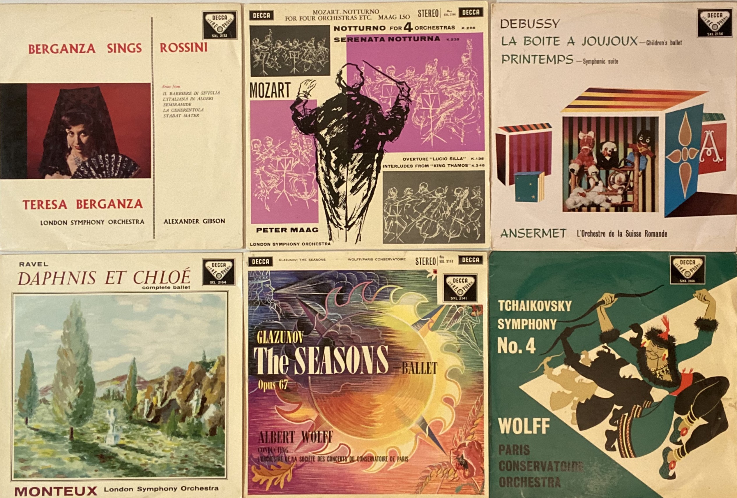 Lot 604 - CLASSICAL - DECCA 'SXL' ORIGINAL STEREO