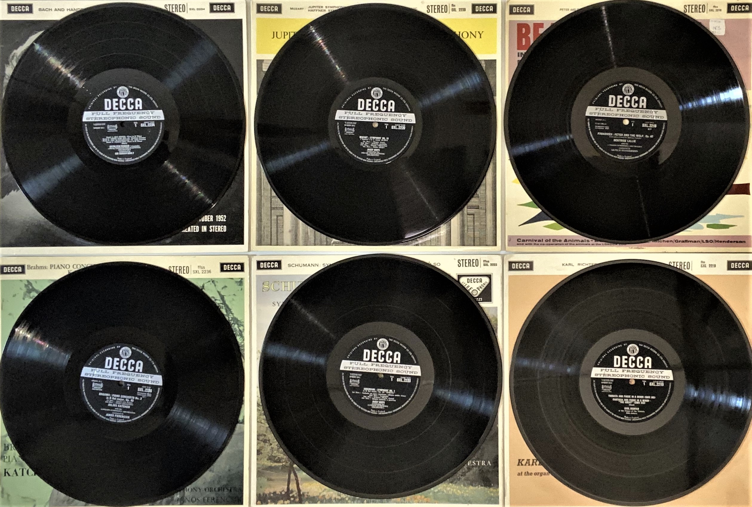 Lot 606 - CLASSICAL - DECCA SXL LPs (MAINLY ORIGINAL
