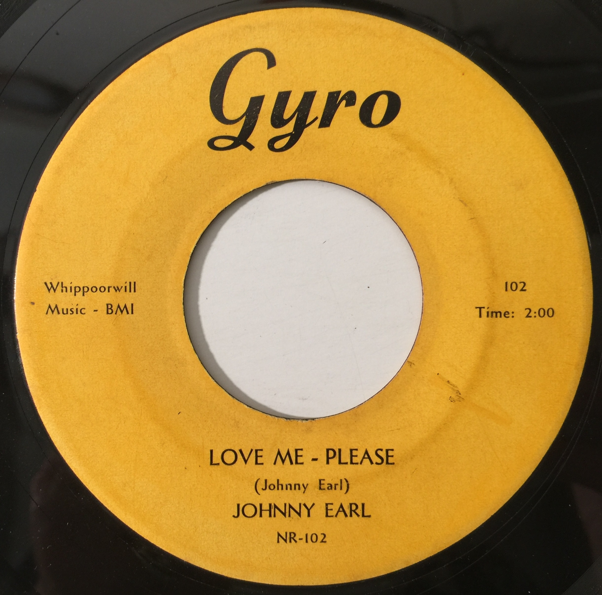 Lot 127 - JOHNNY EARL - LOVE ME - PLEASE/ PULL IT, MAN