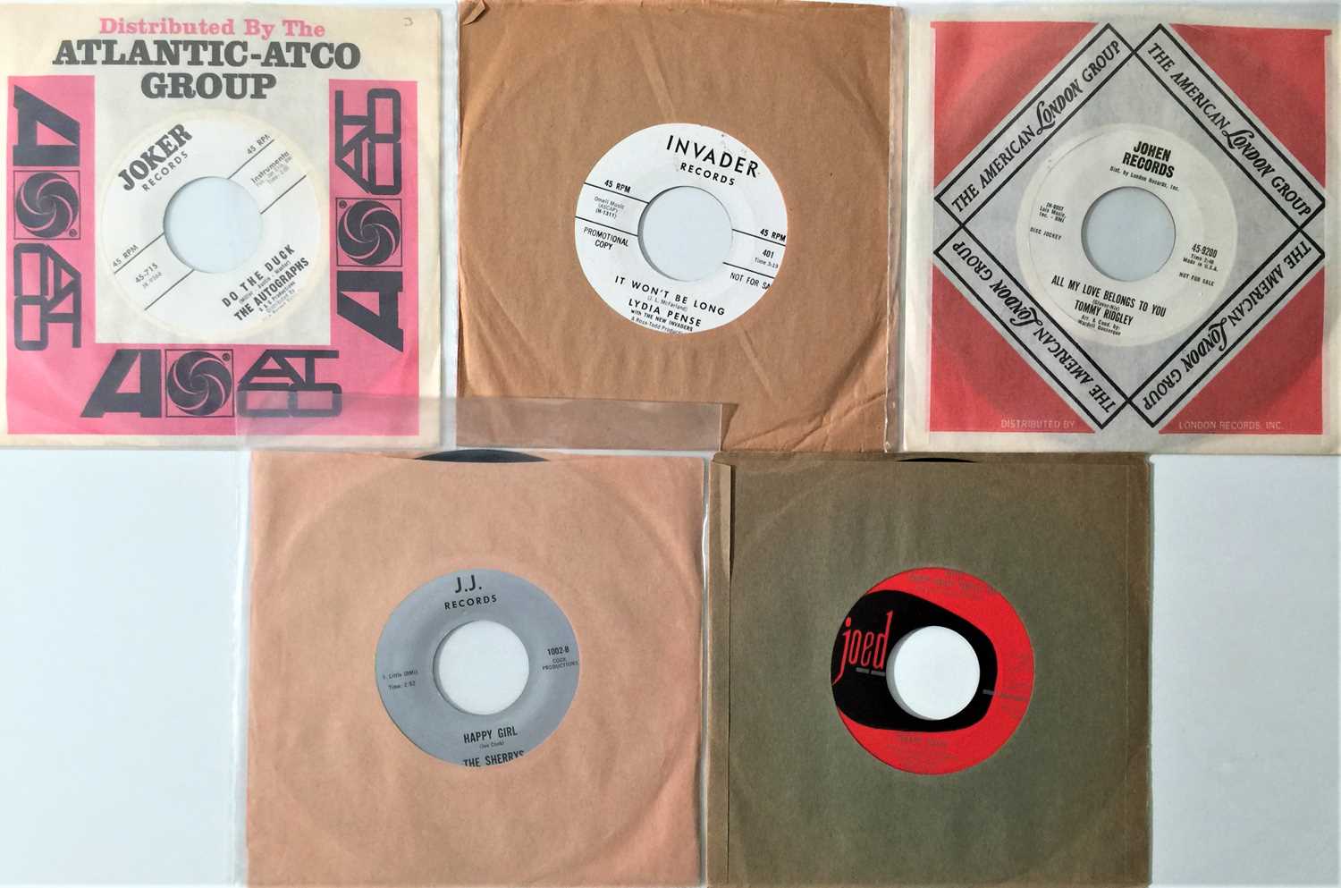 Lot 133 - SOUL/ R&B - 7" RARITIES (LABELS I-J)