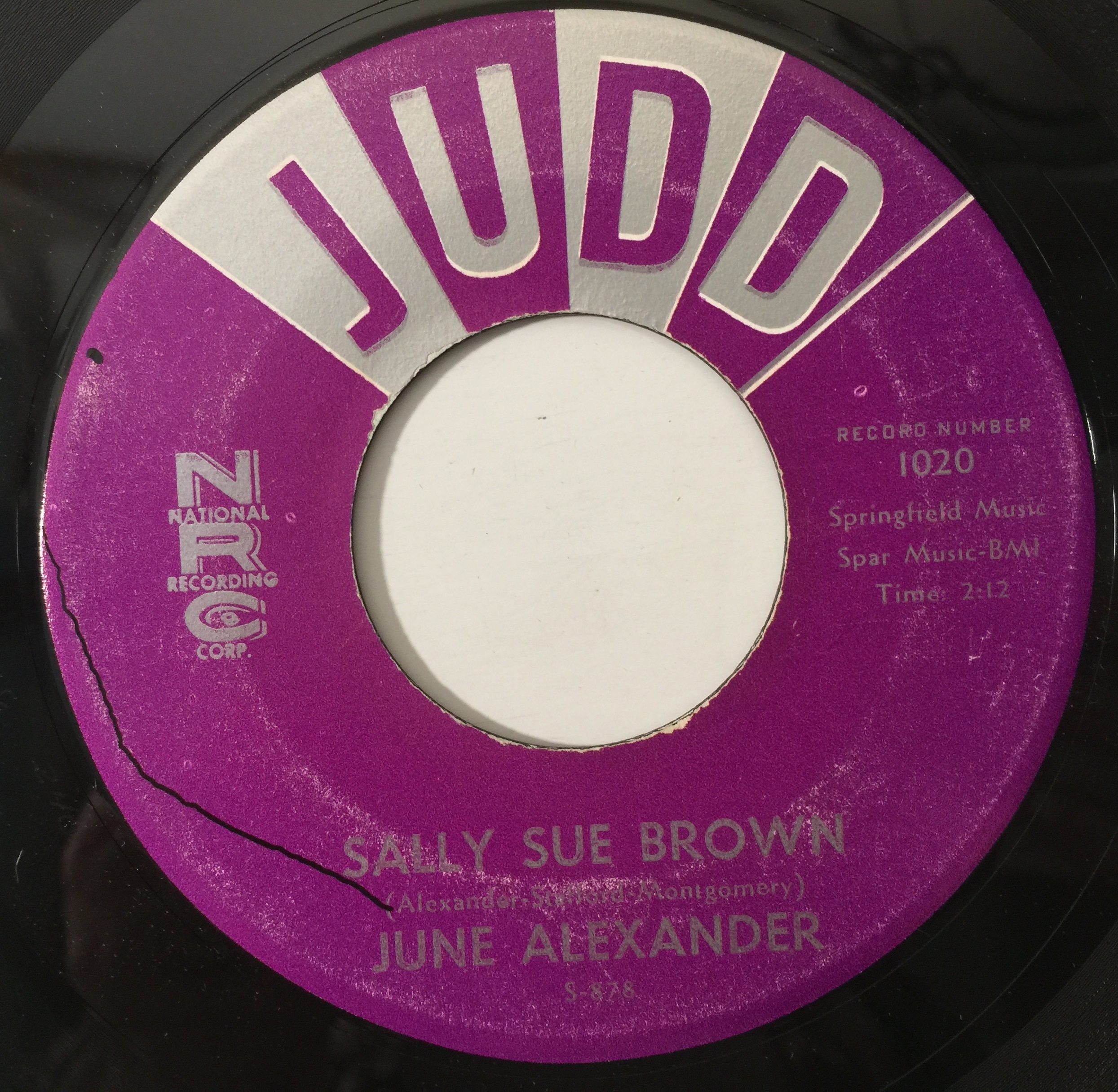 Lot 141 - JUNE ALEXANDER - SALLY SUE BROWN/ THE GIRL