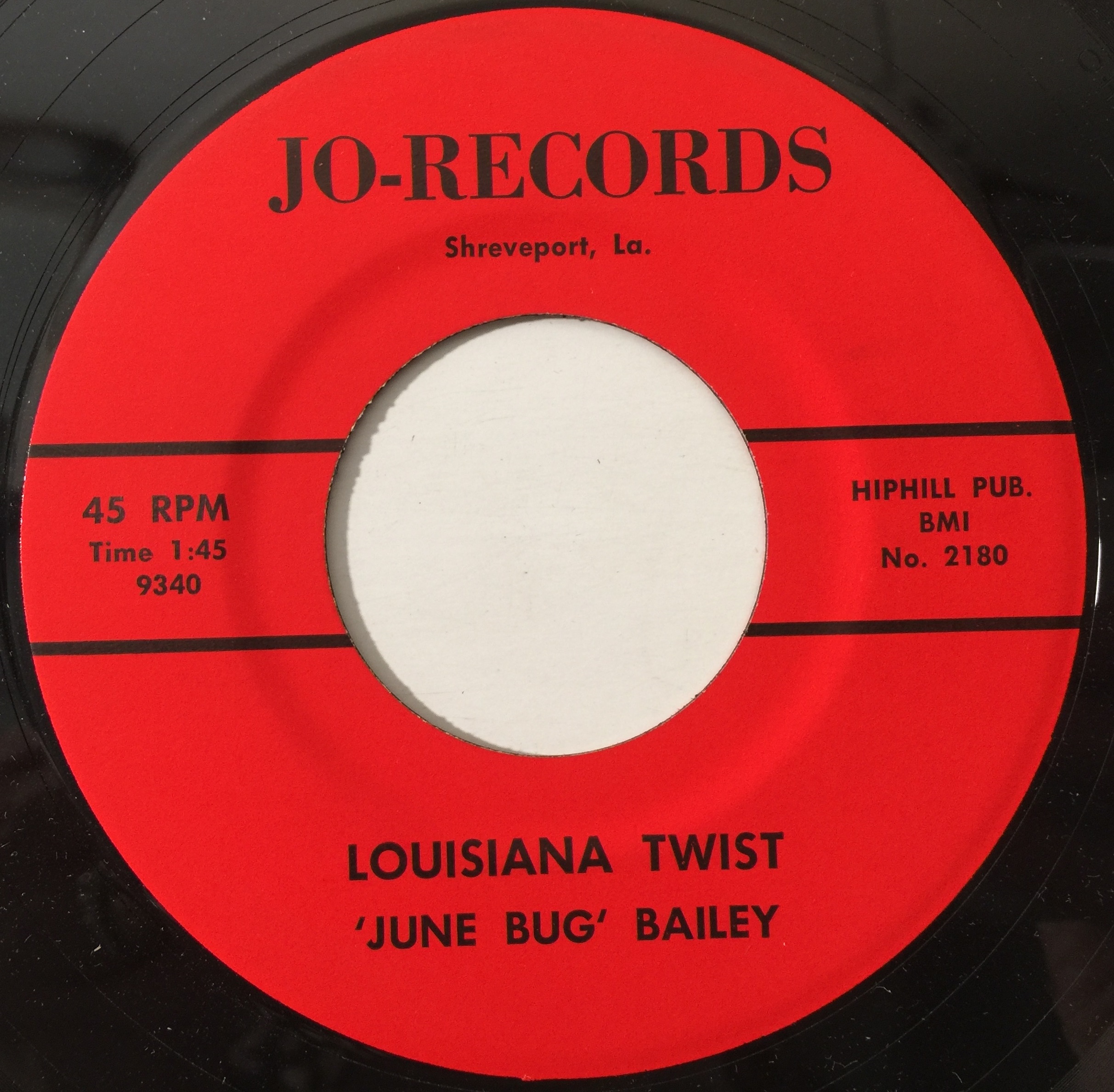 Lot 142 - JUNE BUG BAILEY - LEE STREET BLUES/