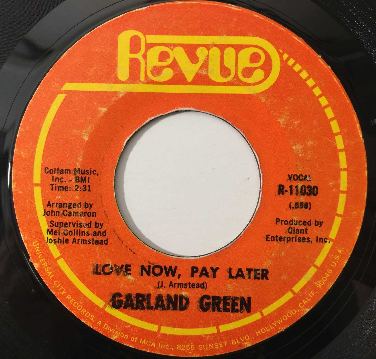 Lot 231 - GARLAND GREEN - AIN'T THAT GOOD ENOUGH 7"