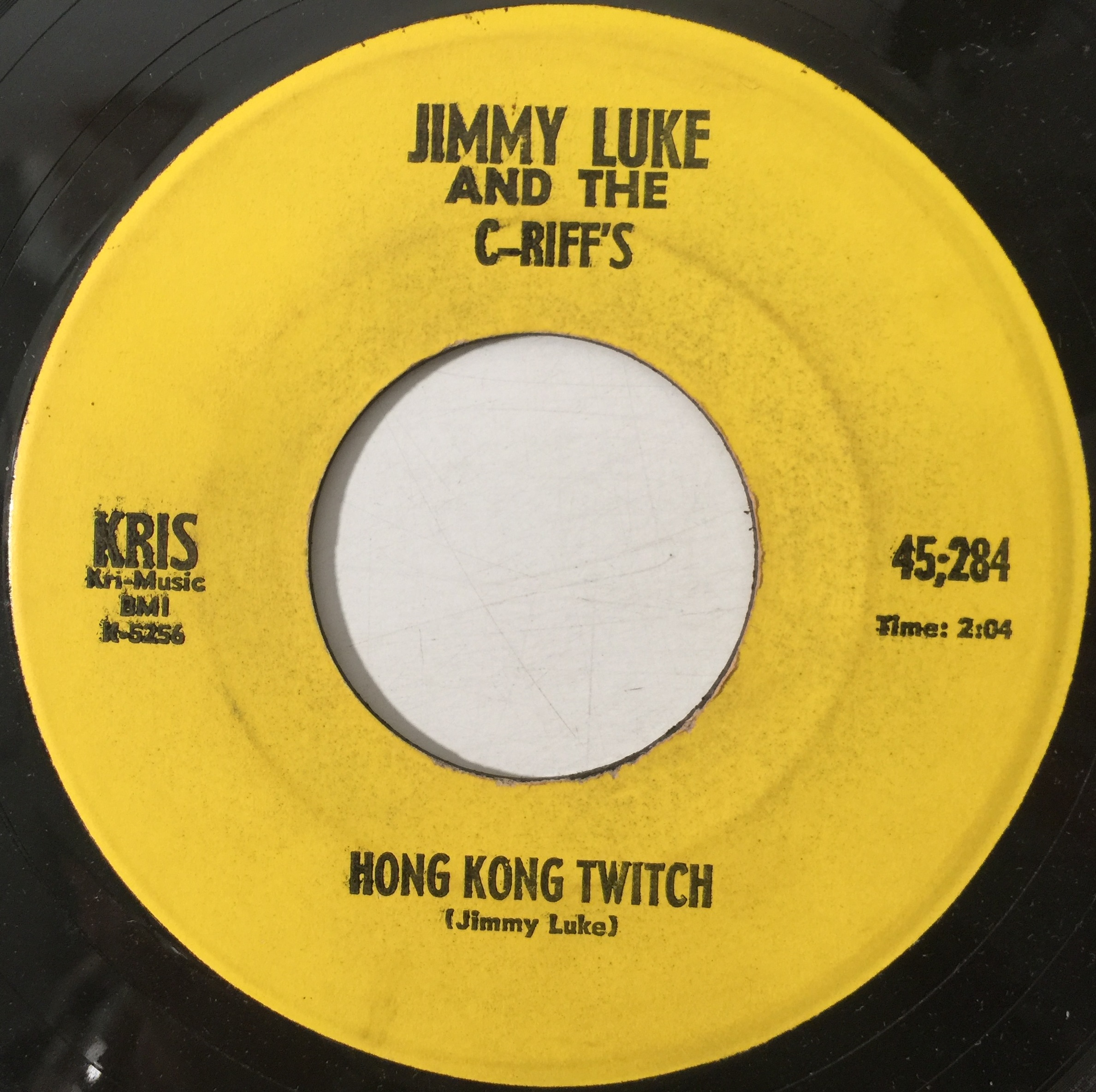 Lot 167 - JIMMY LUKE AND THE C-RIFF'S - HONG KONG