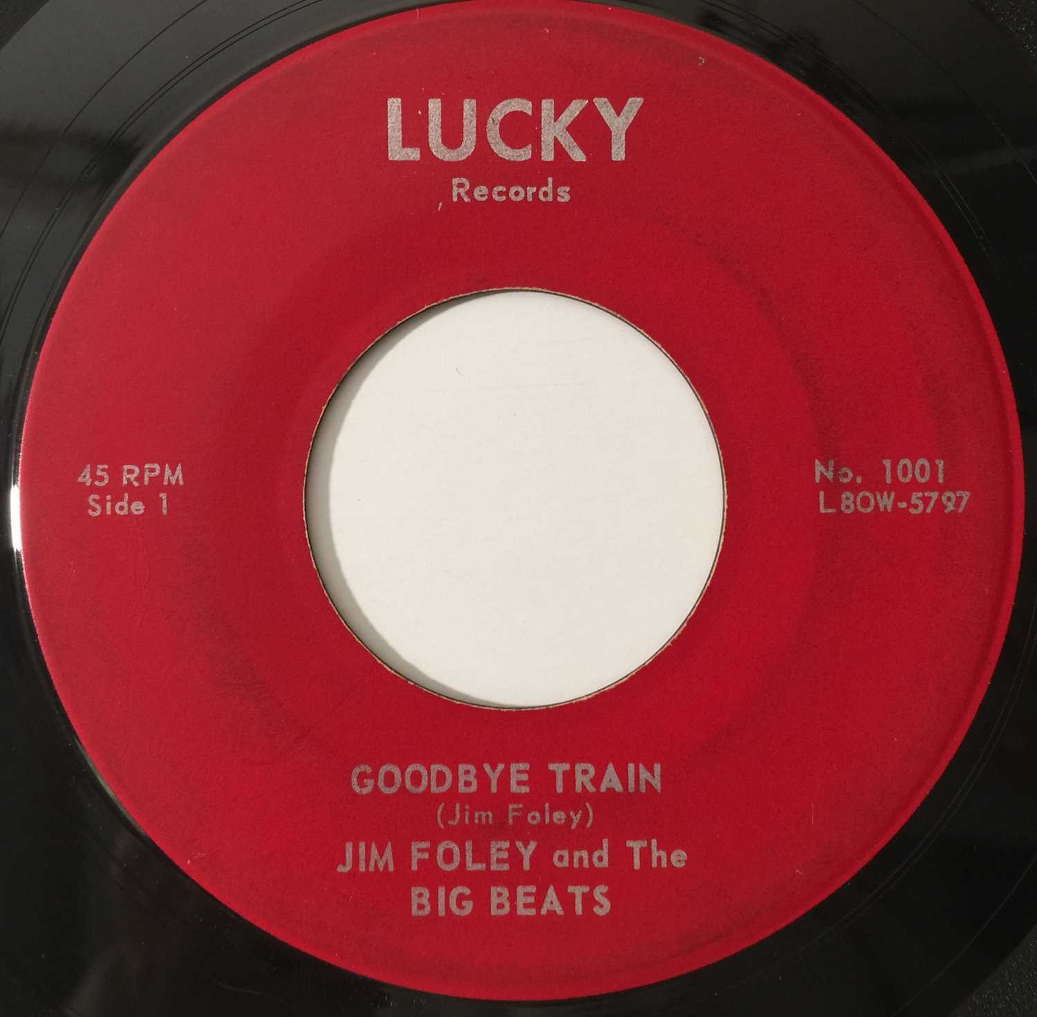 Lot 212 - JIM FOLEY & THE BIG BEATS - GOODBYE TRAIN