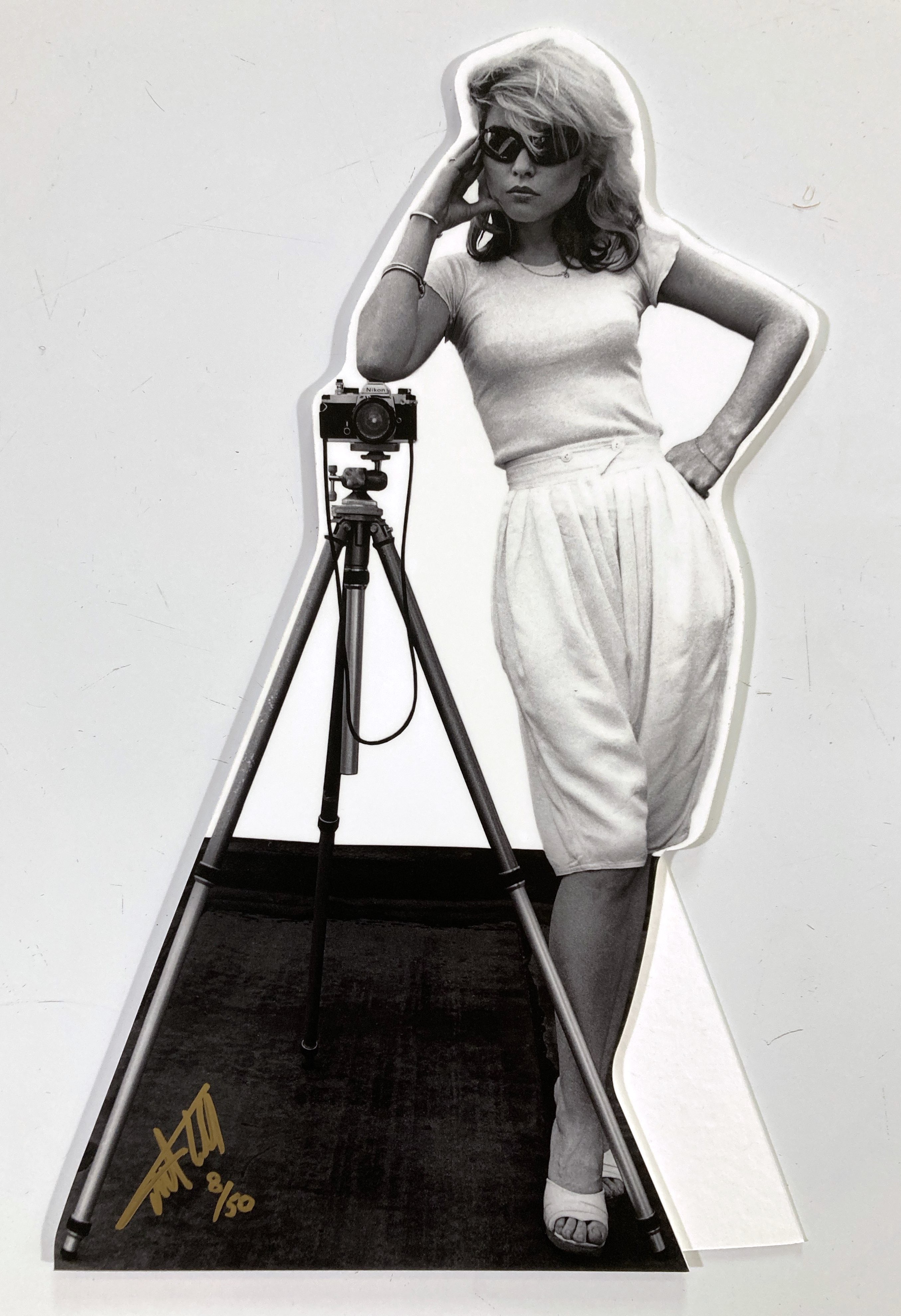 Lot 152 - MARTYN GODDARD - DEBBIE HARRY - A SIGNED