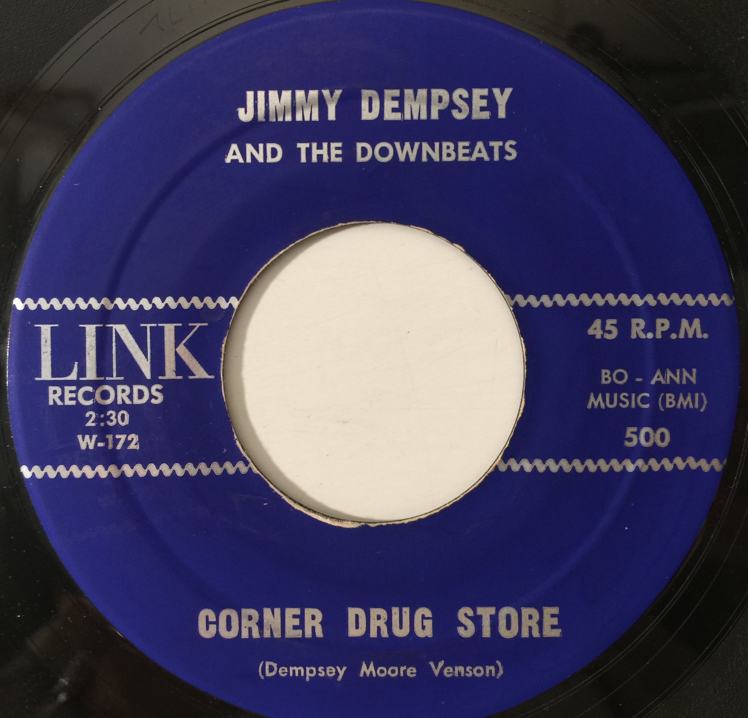 Lot 218 - JIMMY DEMPSEY - SHE DONE MOVED / CORNER DRUG