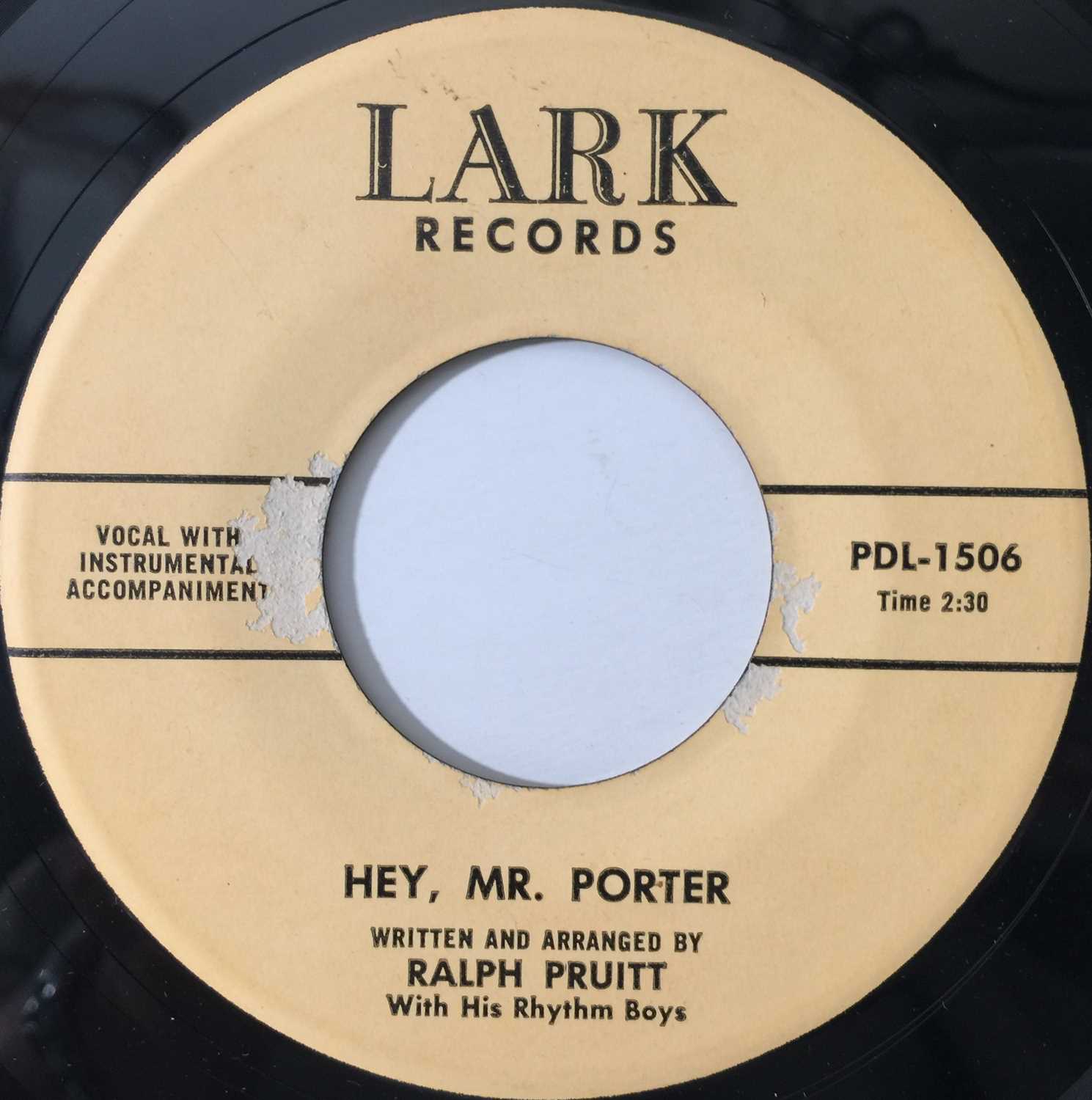 Lot 224 - RALPH PRUITT - HEY, MR. PORTER / THIS HEART