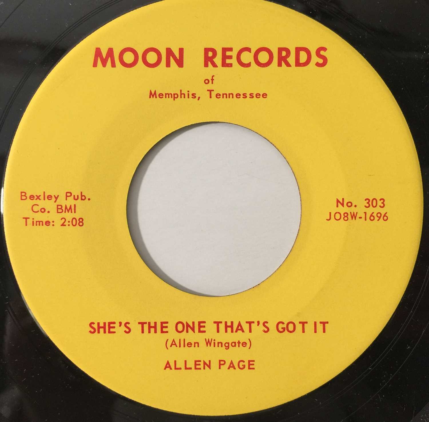 Lot 240 - ALLEN PAGE - SHE'S THE ONE THAT'S GOT IT