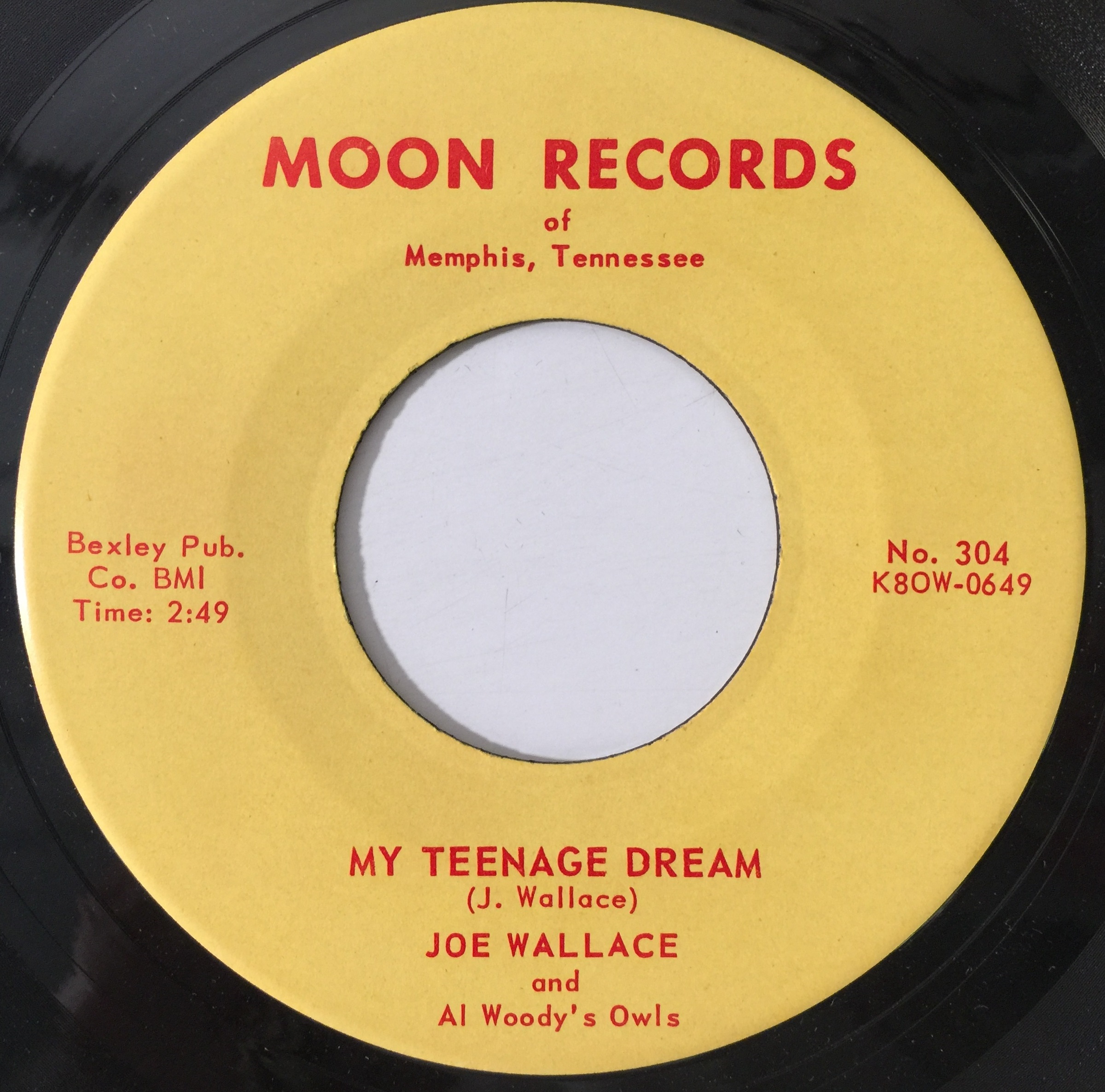 Lot 241 - JOE WALLACE - LEOPARD MAN / MY TEENAGE DREAM