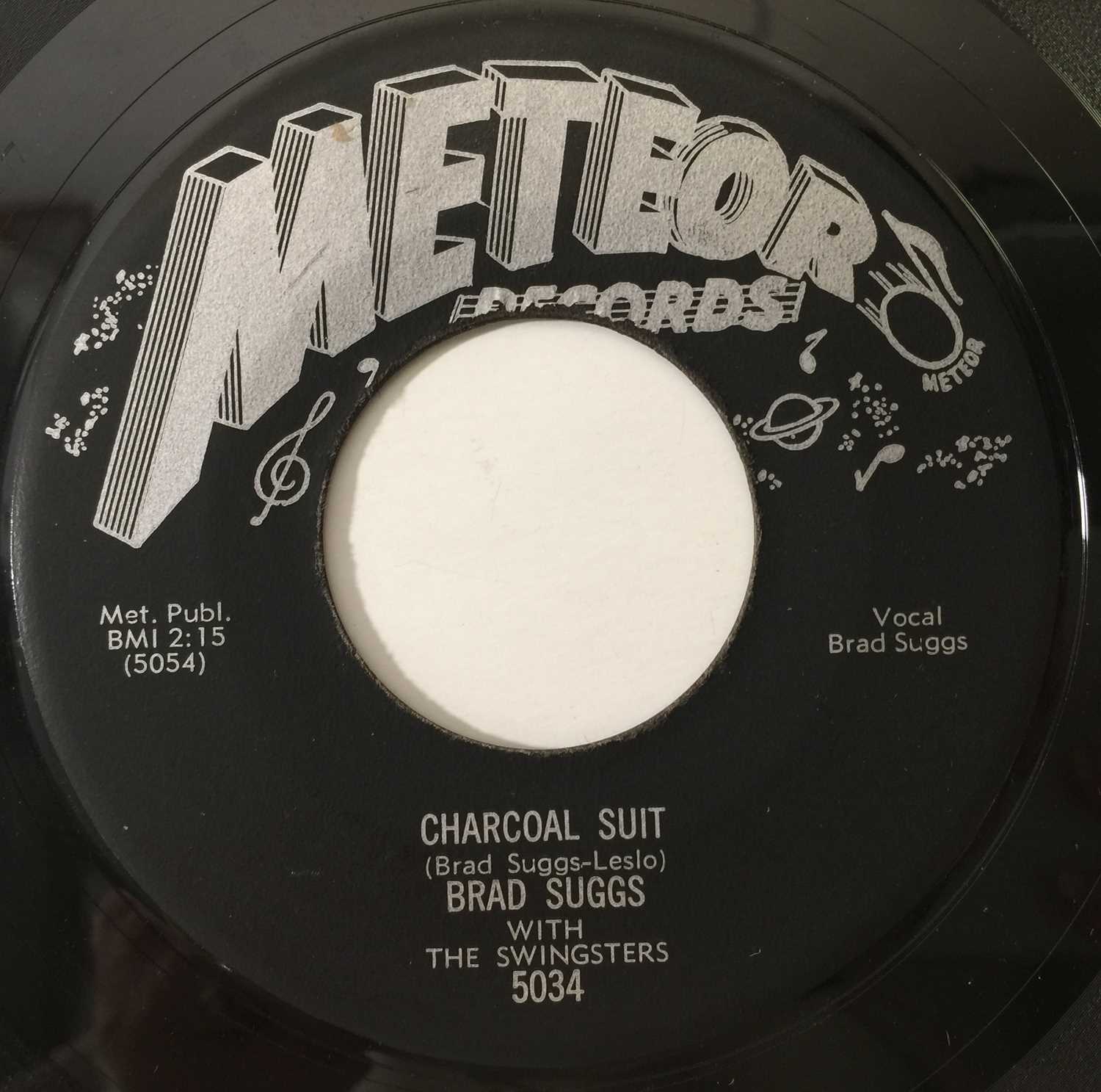 Lot 254 - BRAD SUGGS - CHARCOAL SUIT / BABY, BABY, BOP