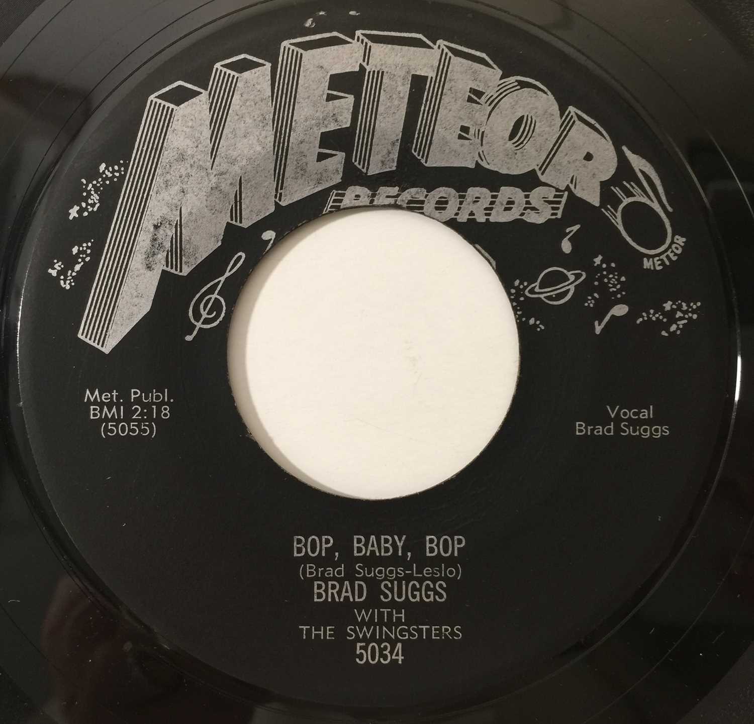 Lot 254 - BRAD SUGGS - CHARCOAL SUIT / BABY, BABY, BOP