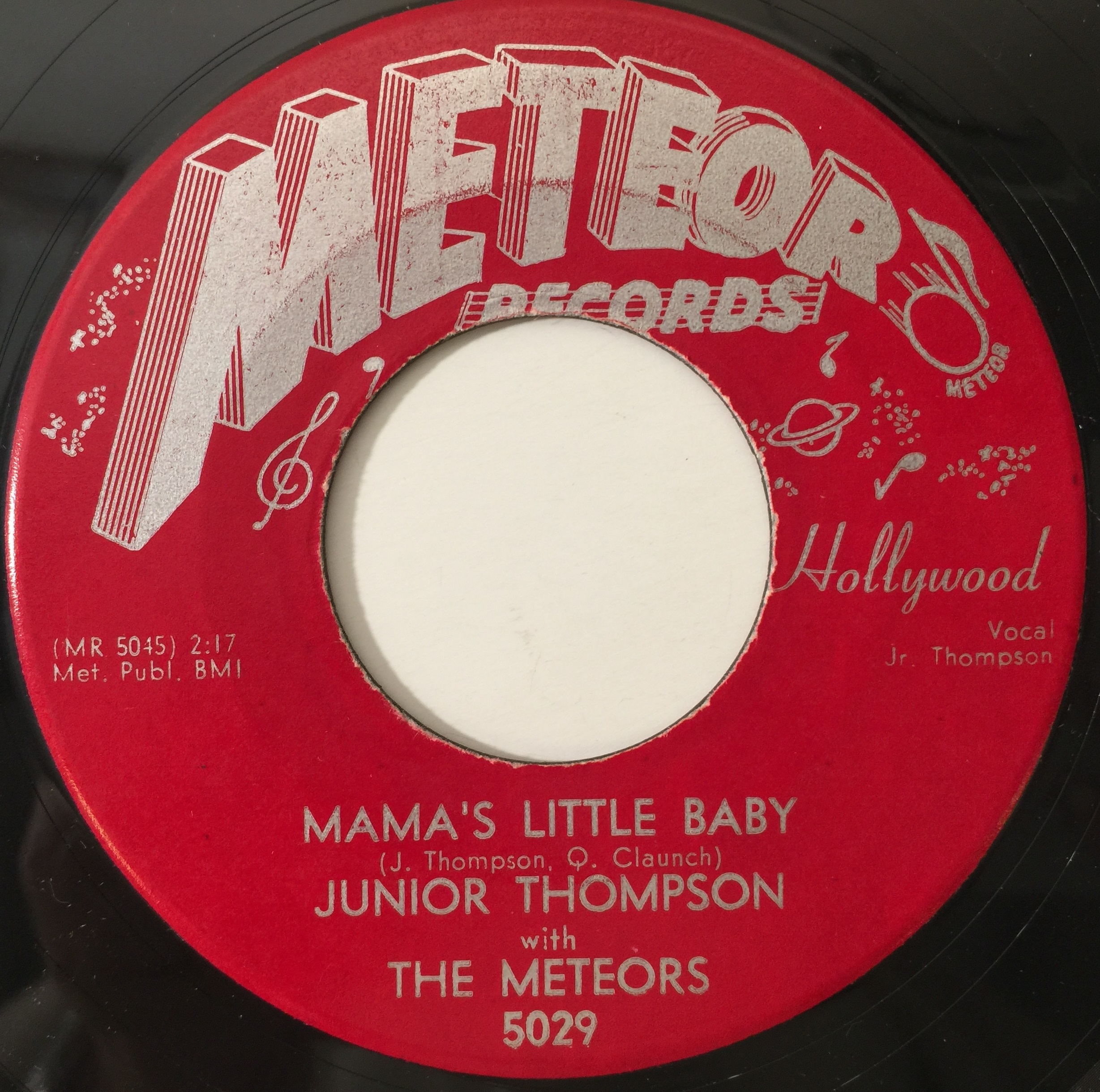 Lot 262 - JUNIOR THOMPSON - RAW DEAL / MAMA'S LITTLE