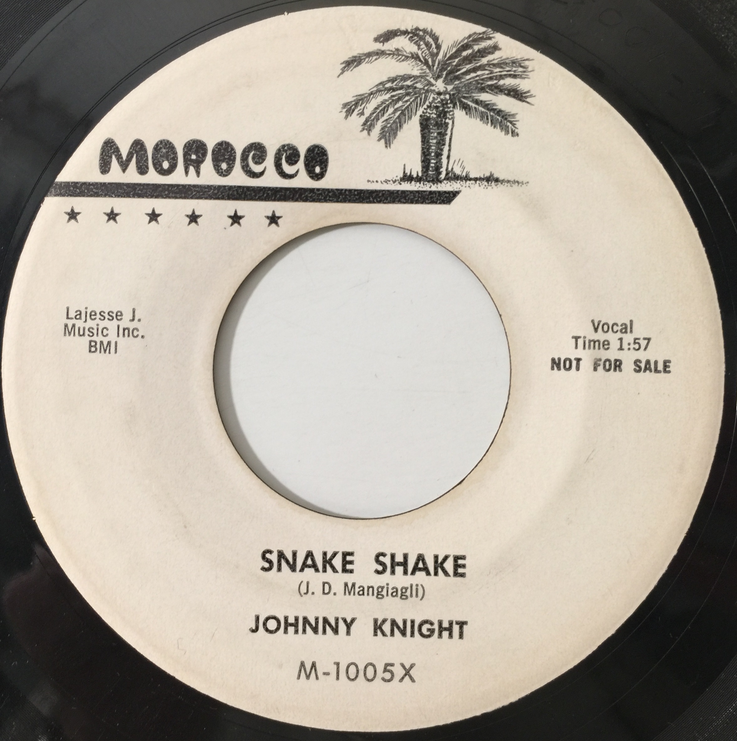 Lot 272 - JOHNNY KNIGHT - ROCK & ROLL GUITAR / SNAKE