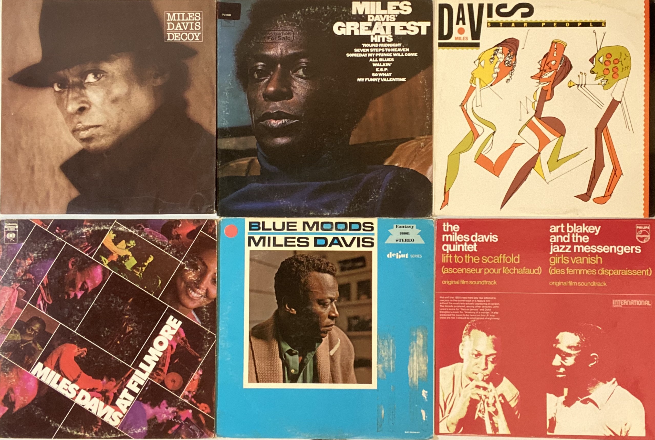 Lot 108 - MILES DAVIS - LPs. Mega back-catalogue of 23