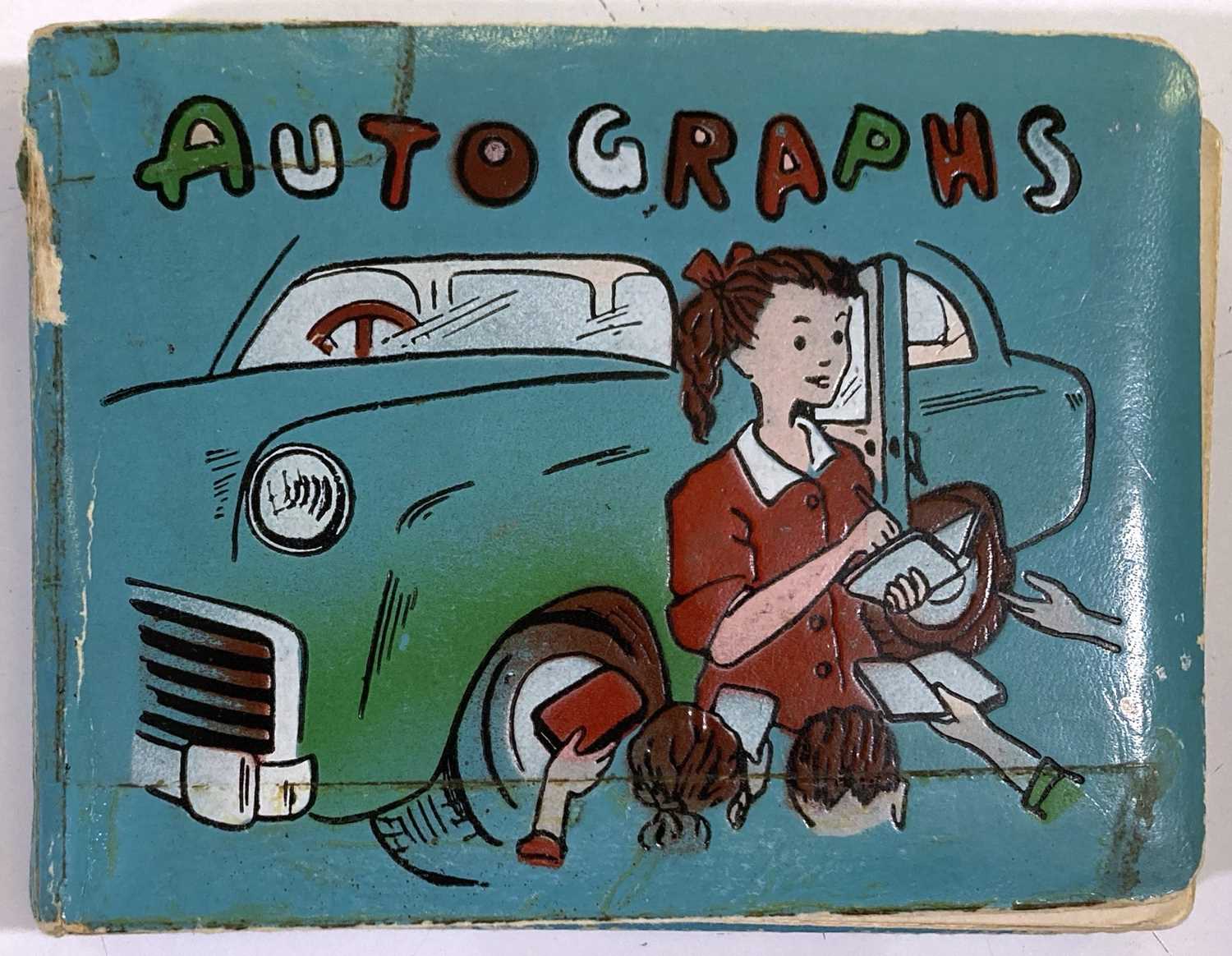 Lot 9 - AUTOGRAPH BOOK WITH FRANKIE VAUGHAN / GEOFF