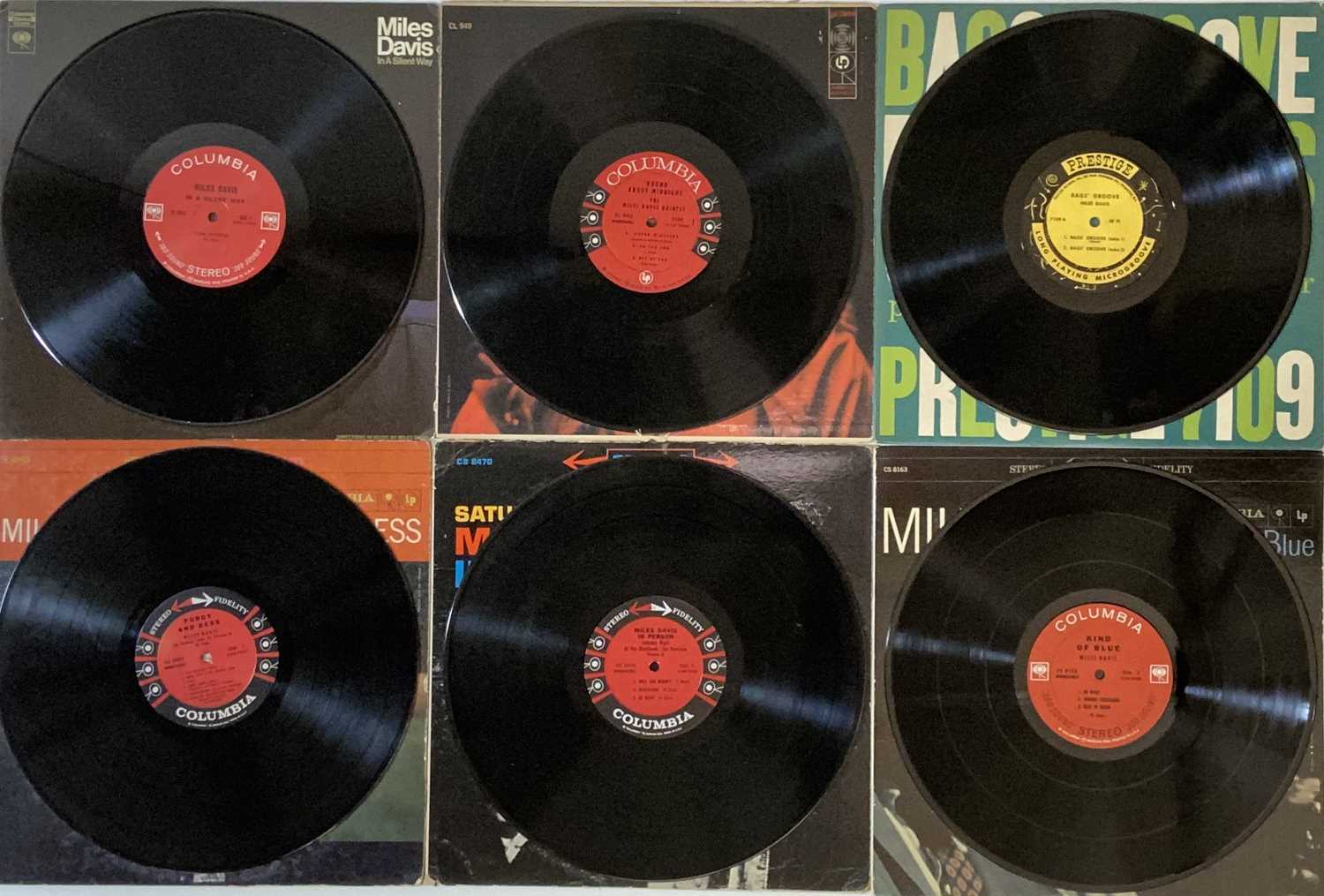 Lot 109 - MILES DAVIS - LPs (EARLY TITLES/US