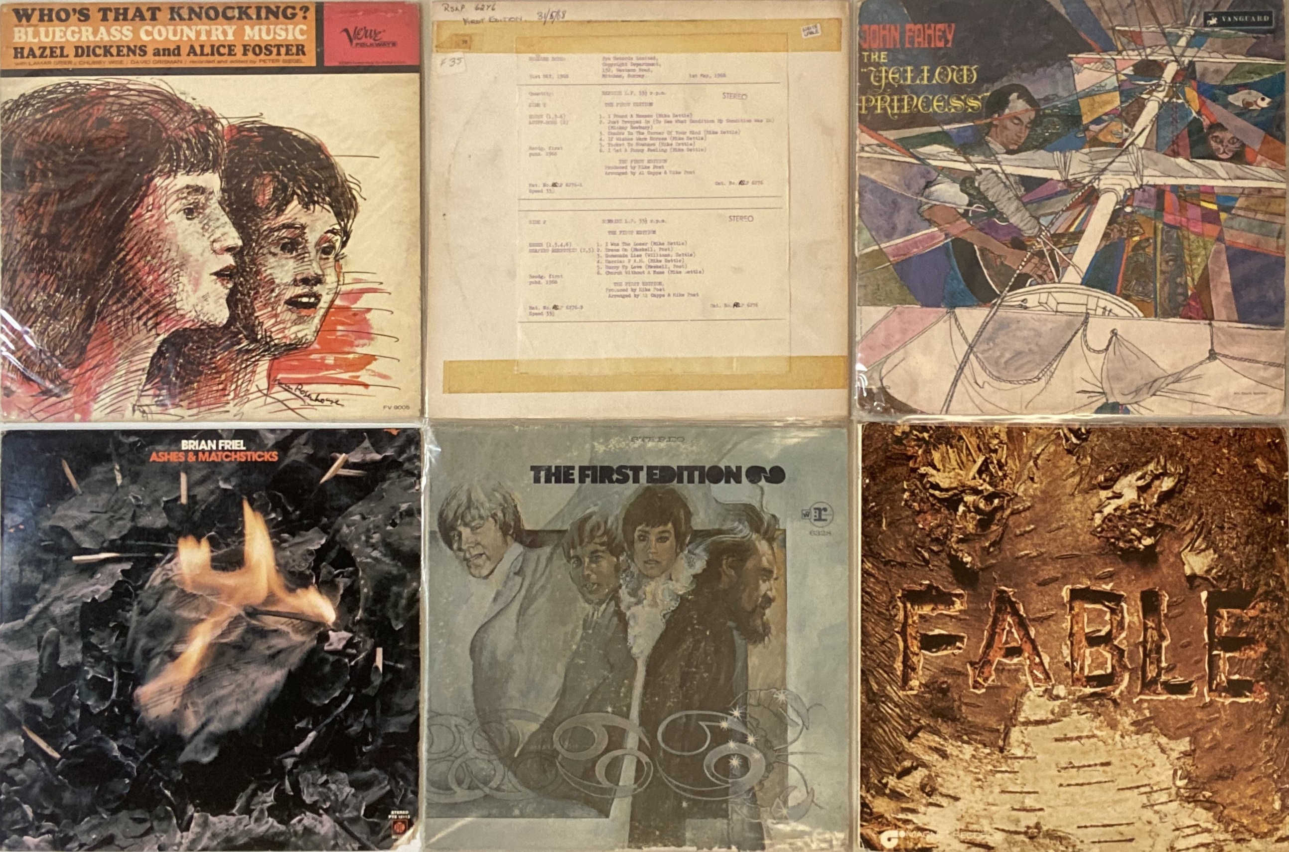 Lot 11 - FOLK & COUNTRY - LPs